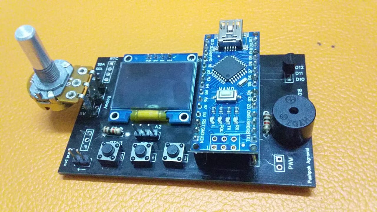 Versano: a Multifunctional Handy Device (arduino Nano) : 6 Steps - Instructables