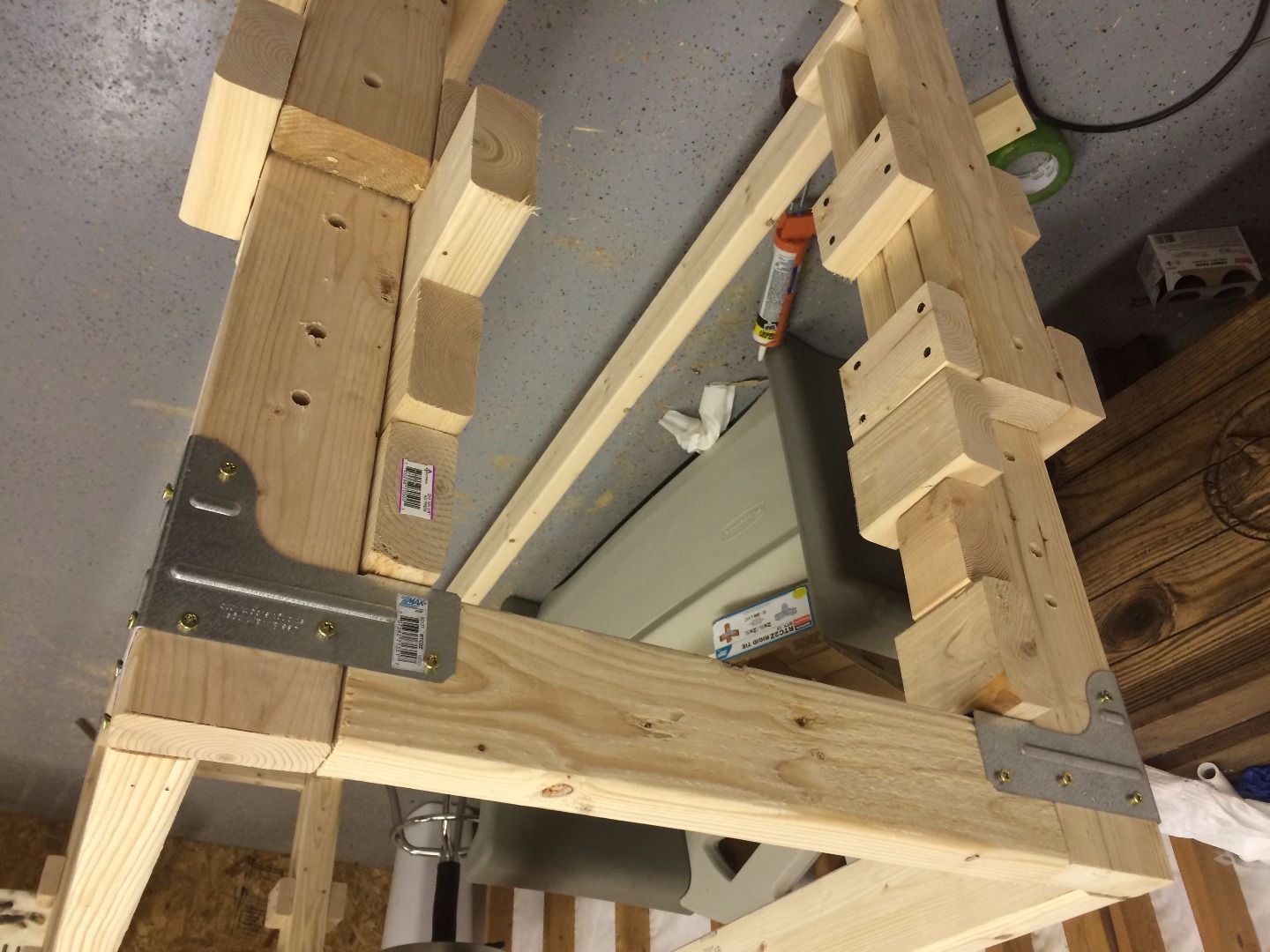 Build an Adjustable Stand Up Workbench : 7 Steps (with Pictures ...