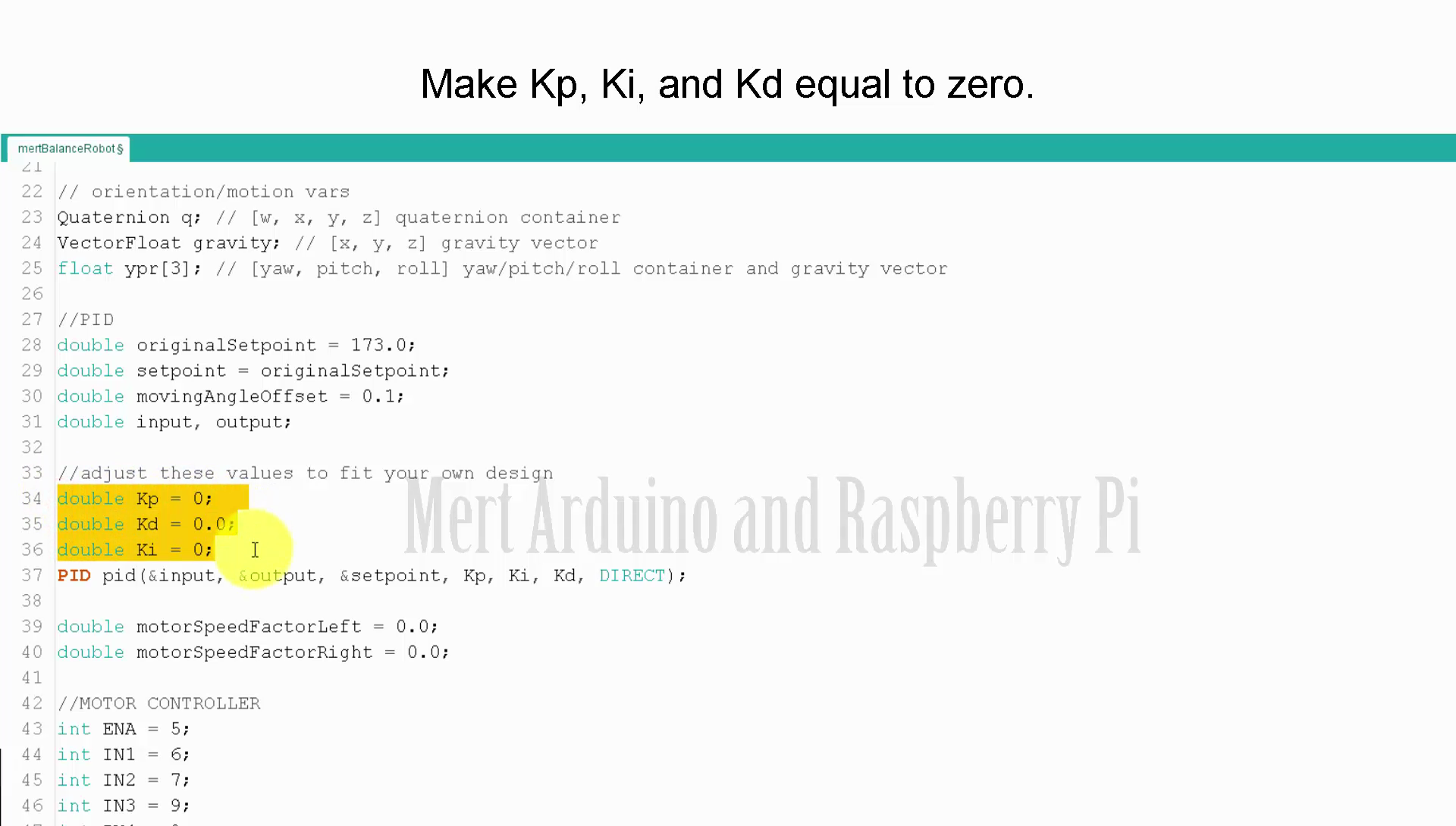 Arduino - Balance - Balancing Robot | How to Make? : 6 Steps (with ...