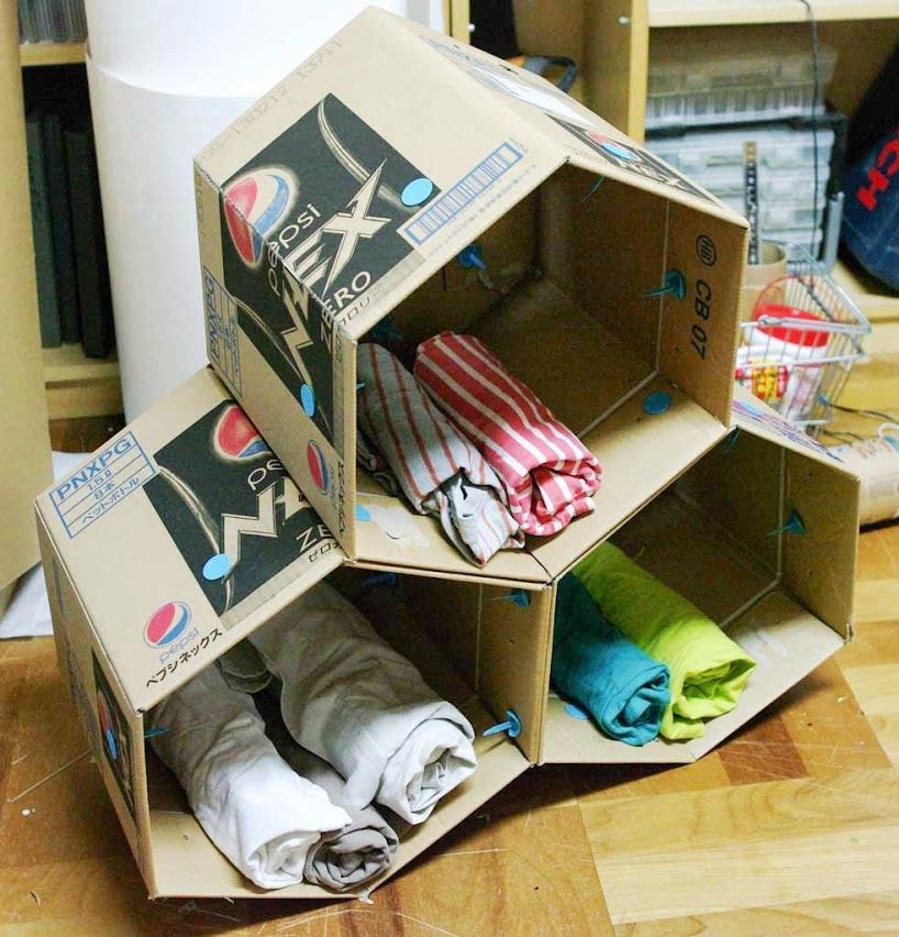Makedo Cardboard Storage Unit : 4 Steps (with Pictures) - Instructables