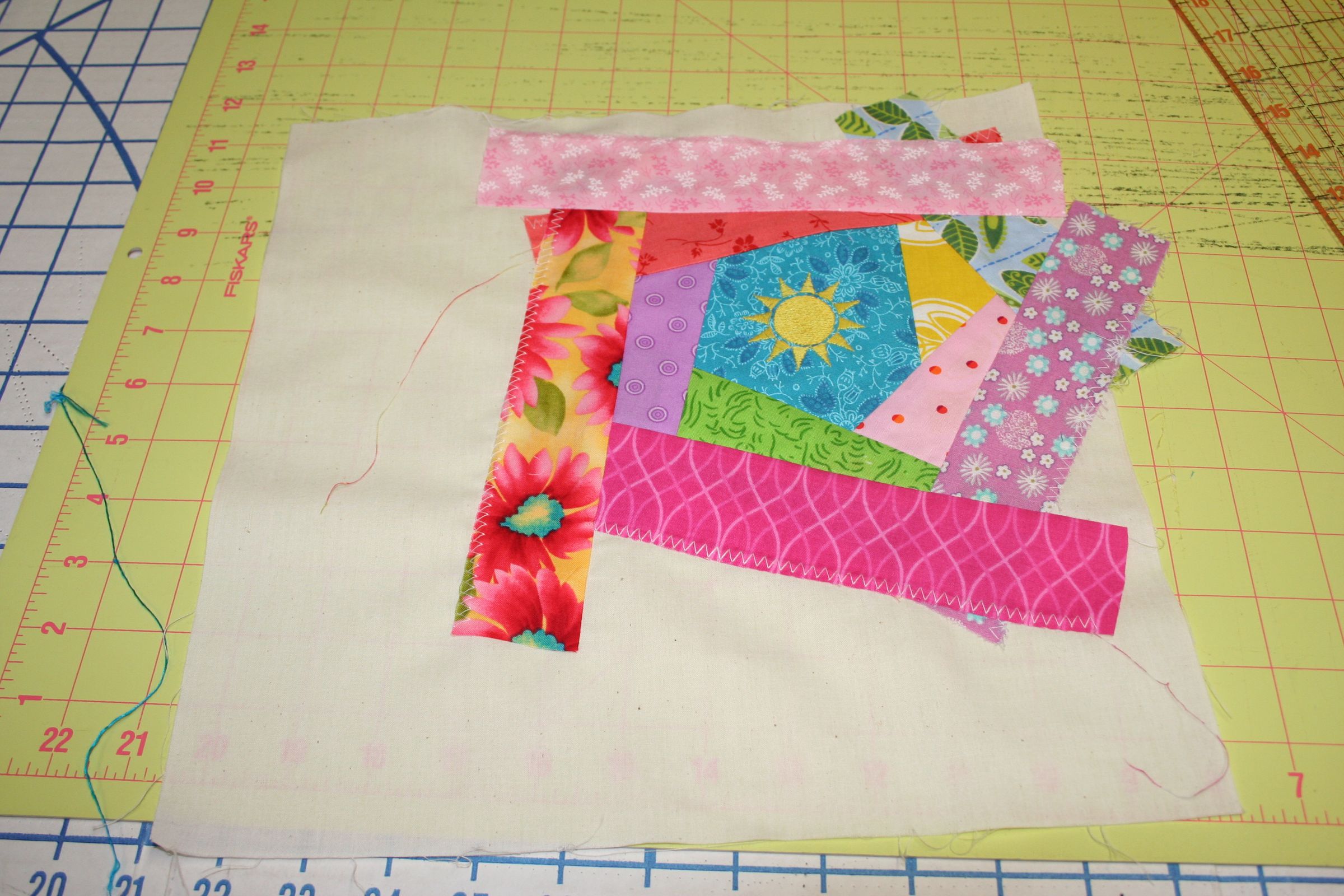 How to Sew an Easy Crazy Quilt Block : 9 Steps (with Pictures ...