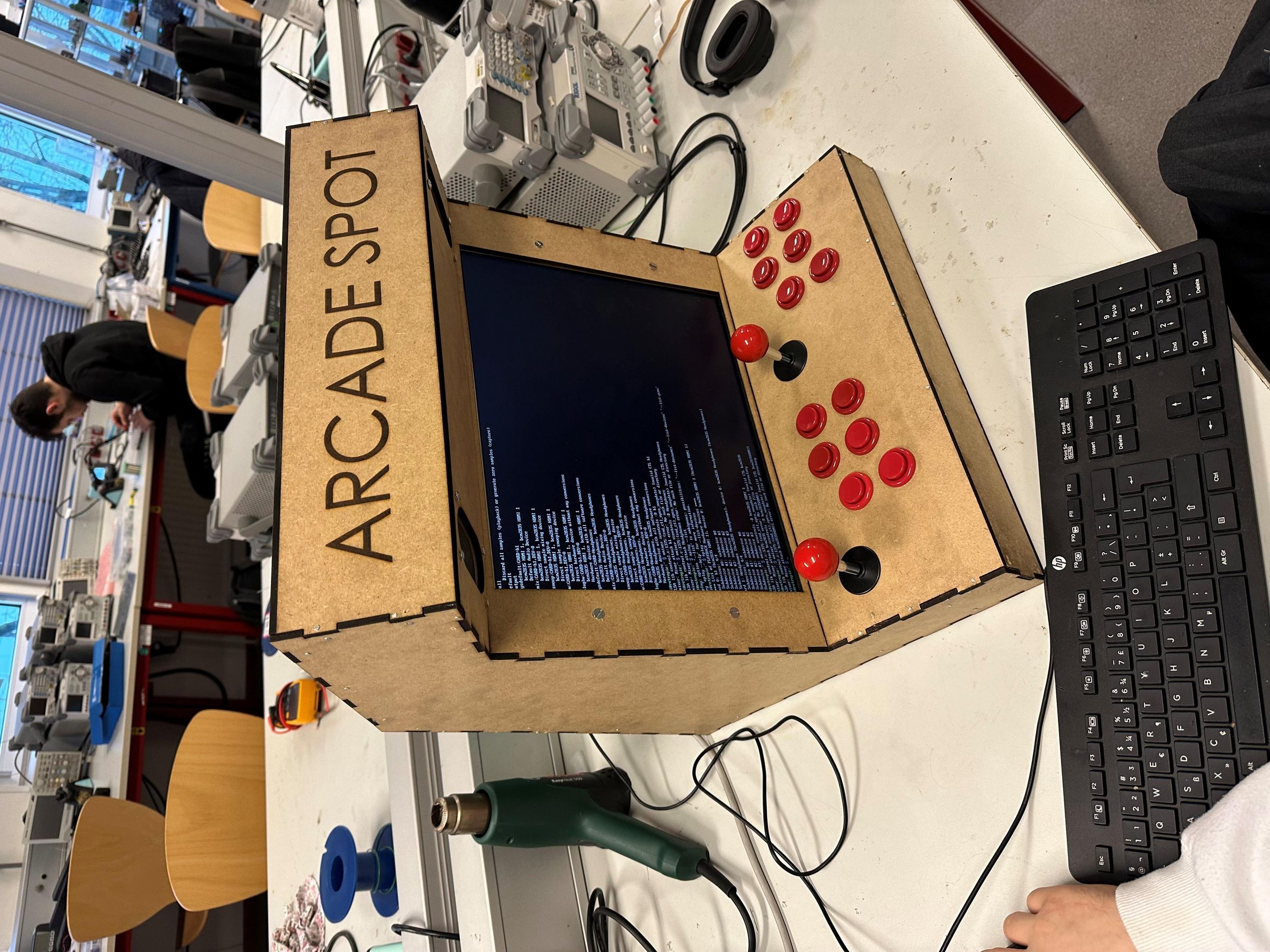 Arcade Spot Project Machine : 4 Steps - Instructables