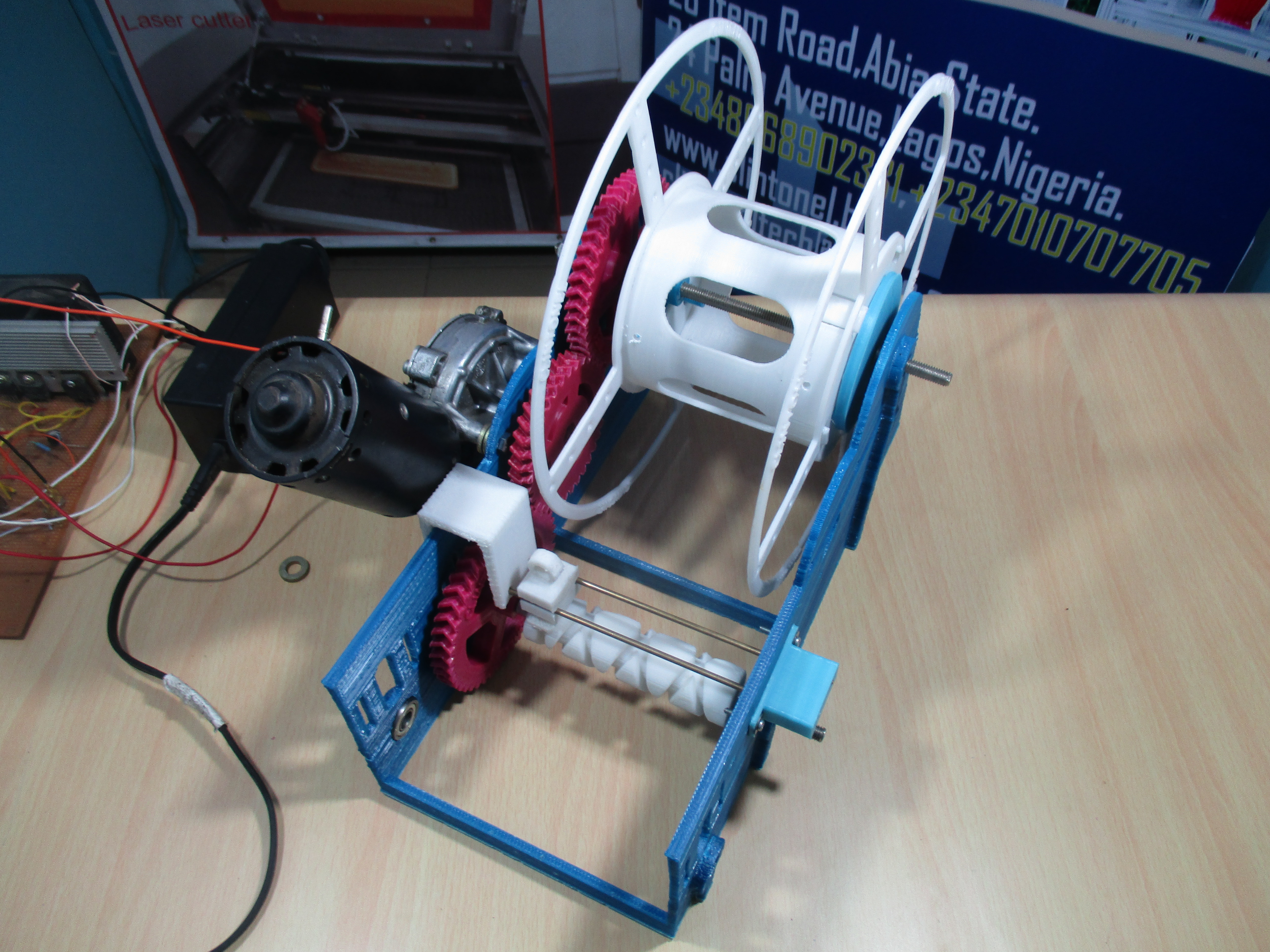 Compact Spooling Machine : 21 Steps (with Pictures) - Instructables