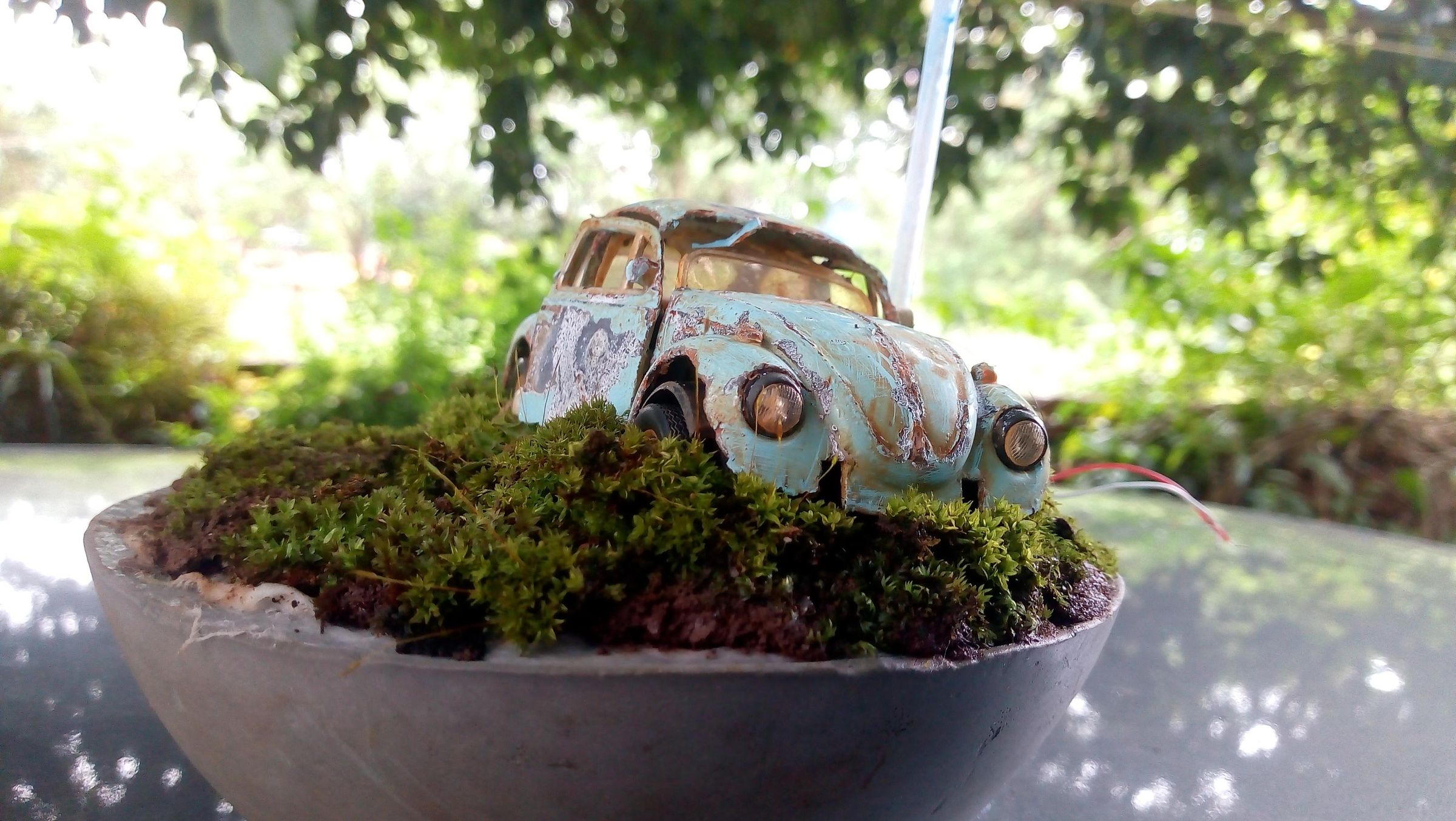 Miniature Version Abandoned Car : 8 Steps (with Pictures) - Instructables
