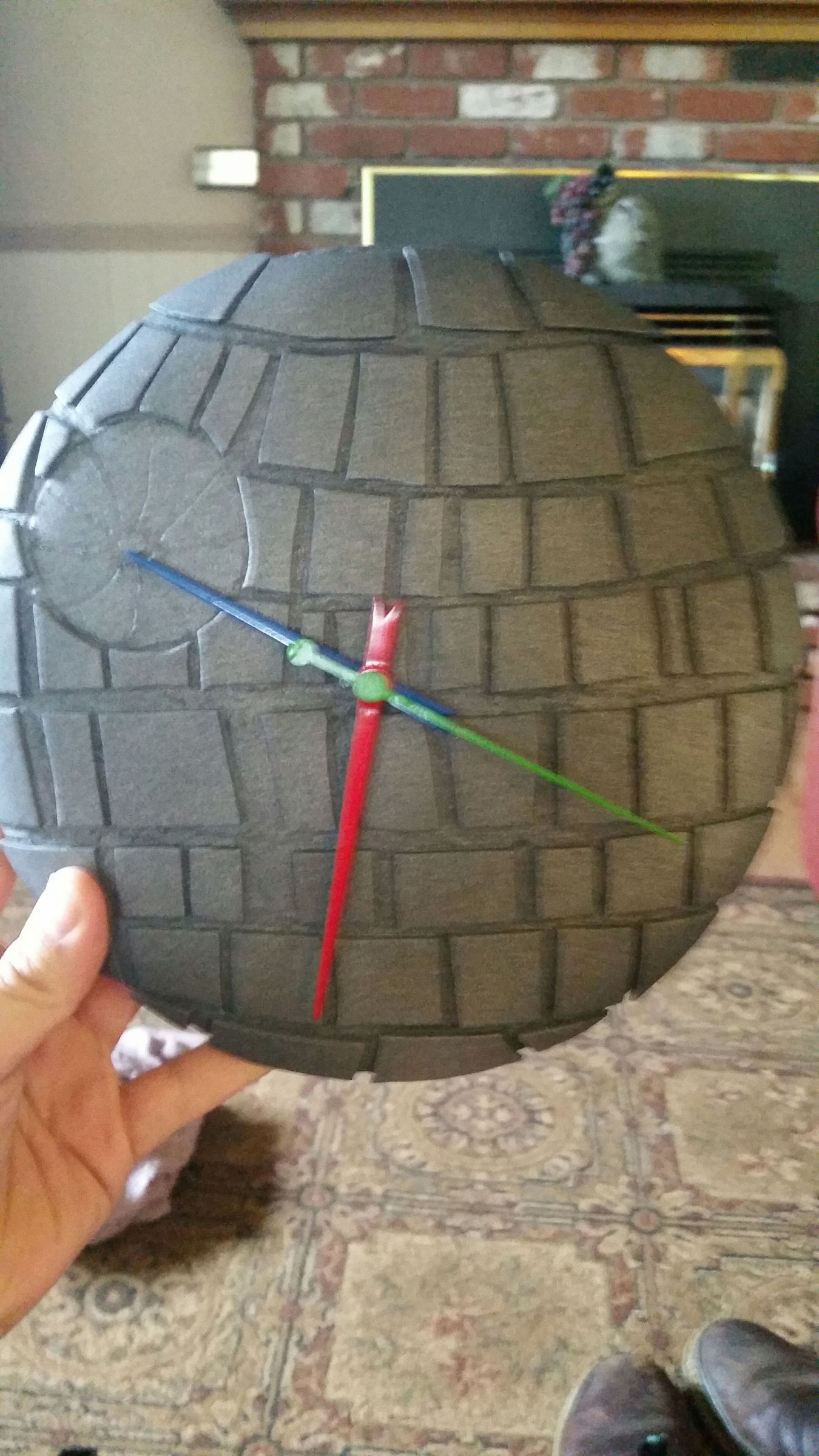 DIY Death Star Clock : 7 Steps (with Pictures) - Instructables