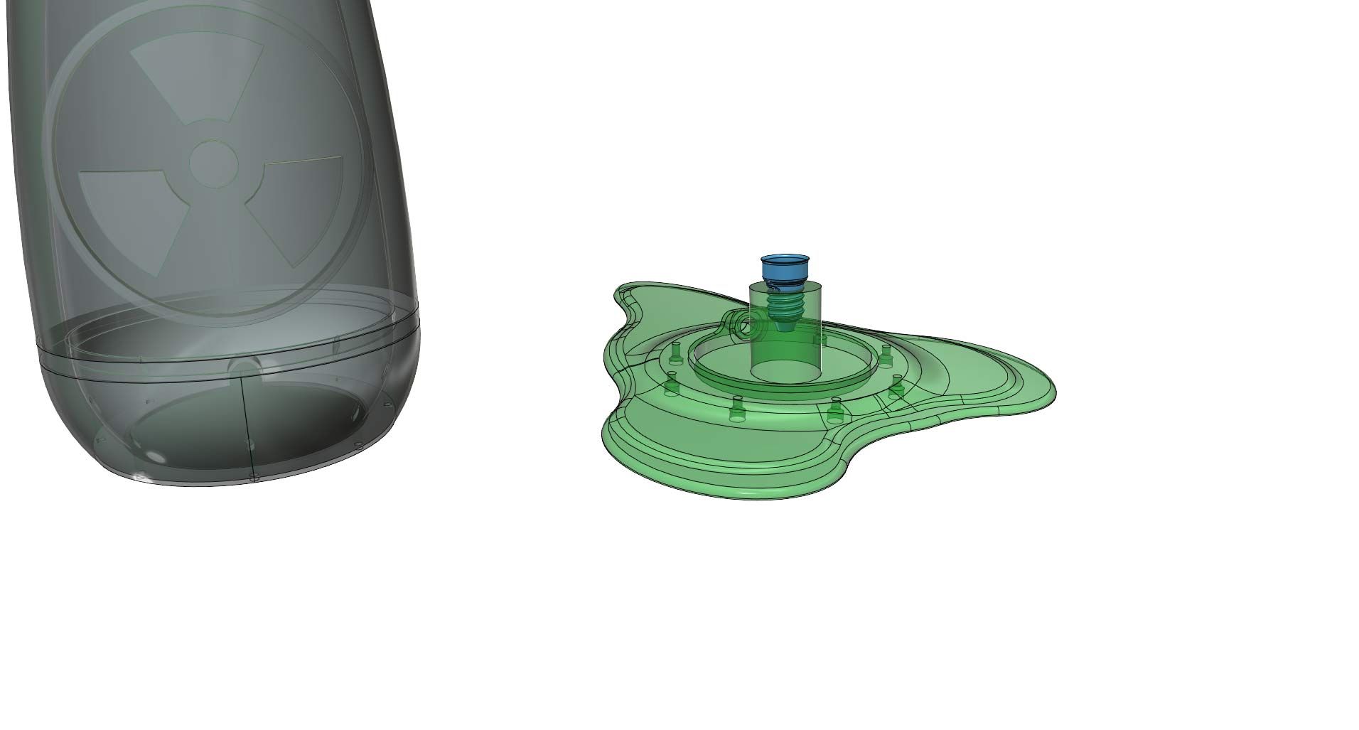 Glow-In-The-Dark Nuclear Bomb Night Light. : 5 Steps (with Pictures ...