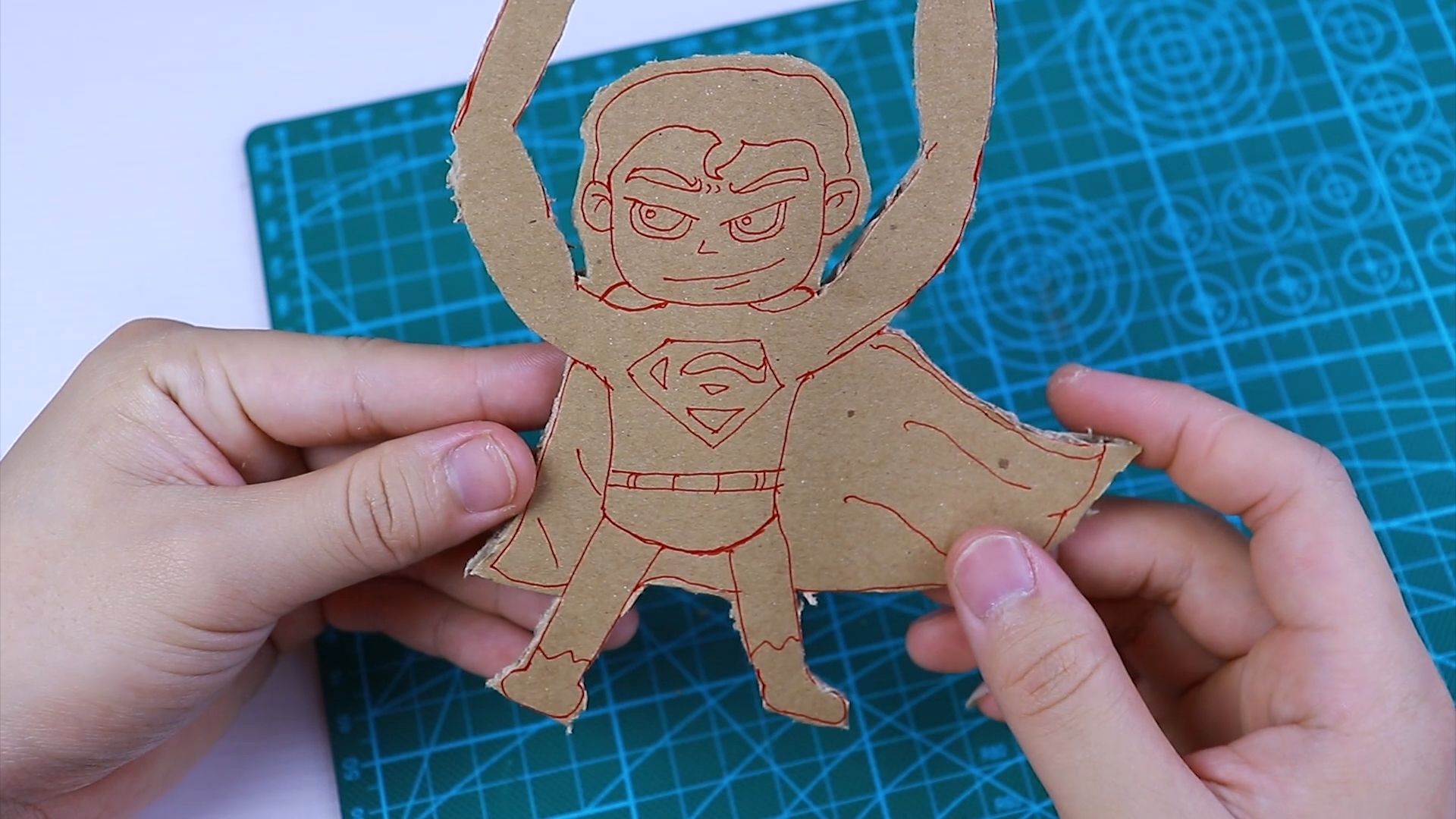 Make MAGIC SUPERMAN Balance From Cardboard : 7 Steps (with Pictures ...