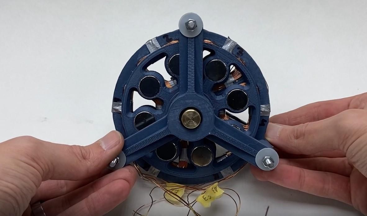 3D Printed Generator and How It Works. : 9 Steps - Instructables