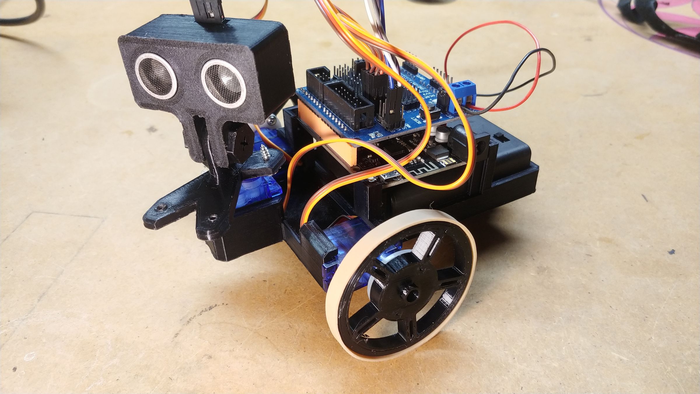 OAREE - 3D Printed - Obstacle Avoiding Robot for Engineering Education ...