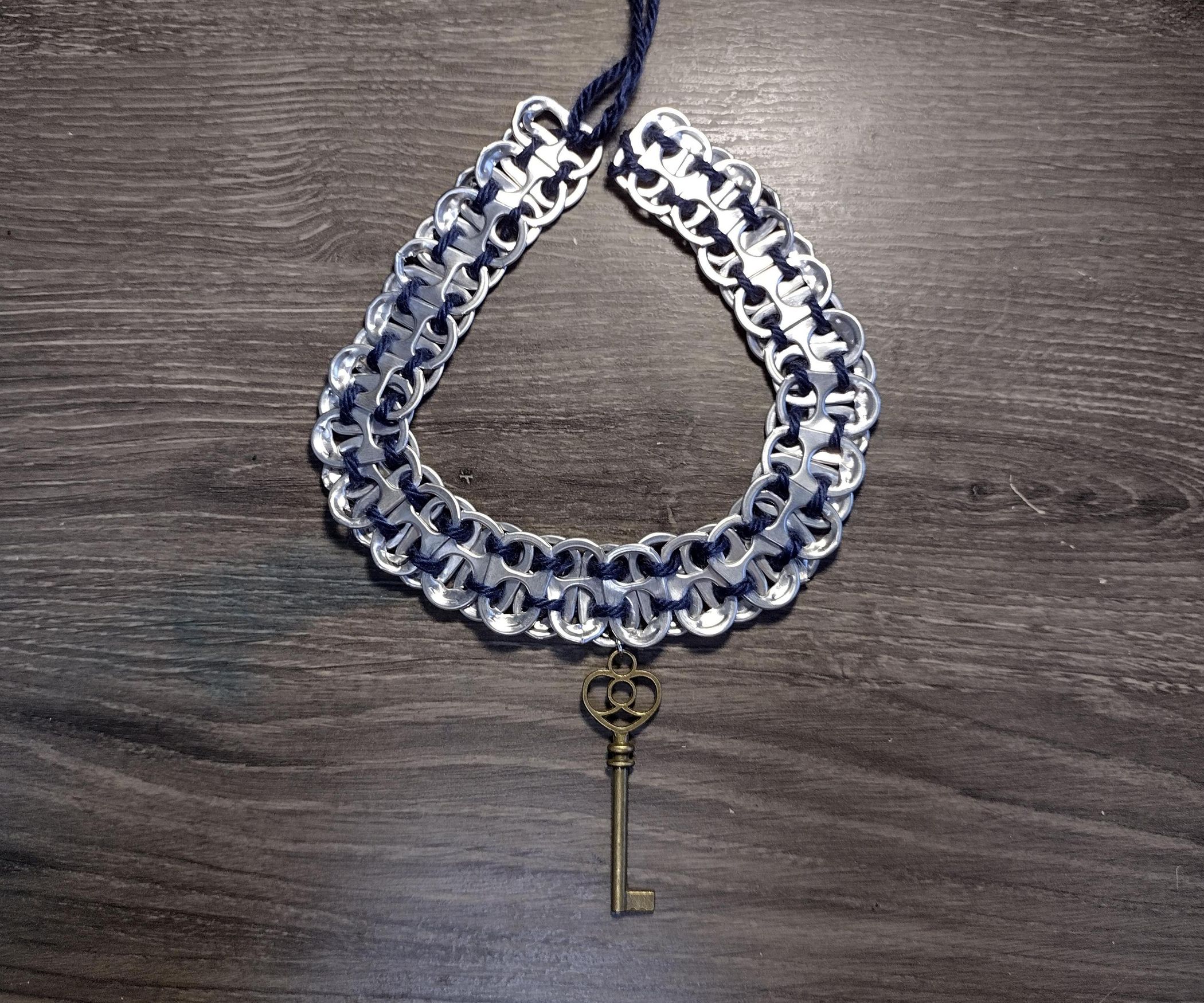 Metal Can Tab Necklace : 4 Steps - Instructables