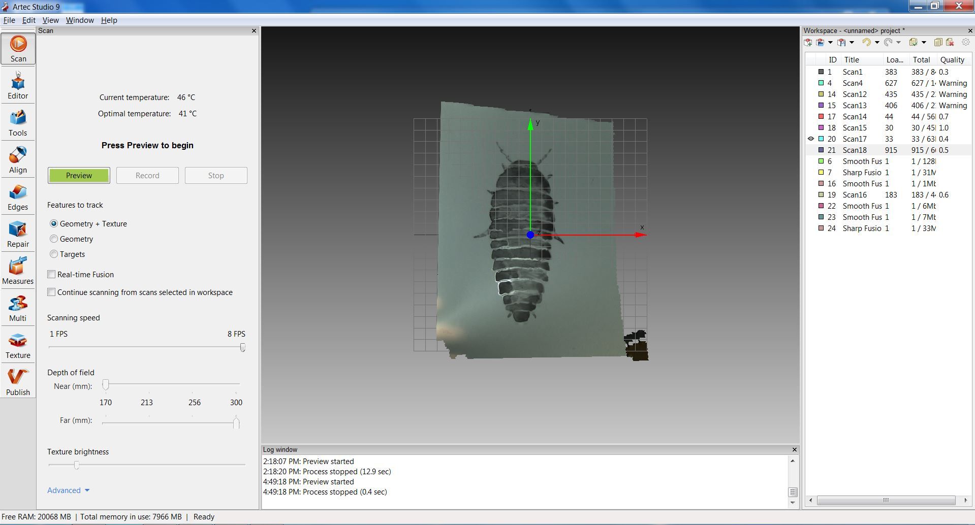 Autodesk Workshop Guide: Artec 3D Scanners : 10 Steps (with Pictures) - Instructables