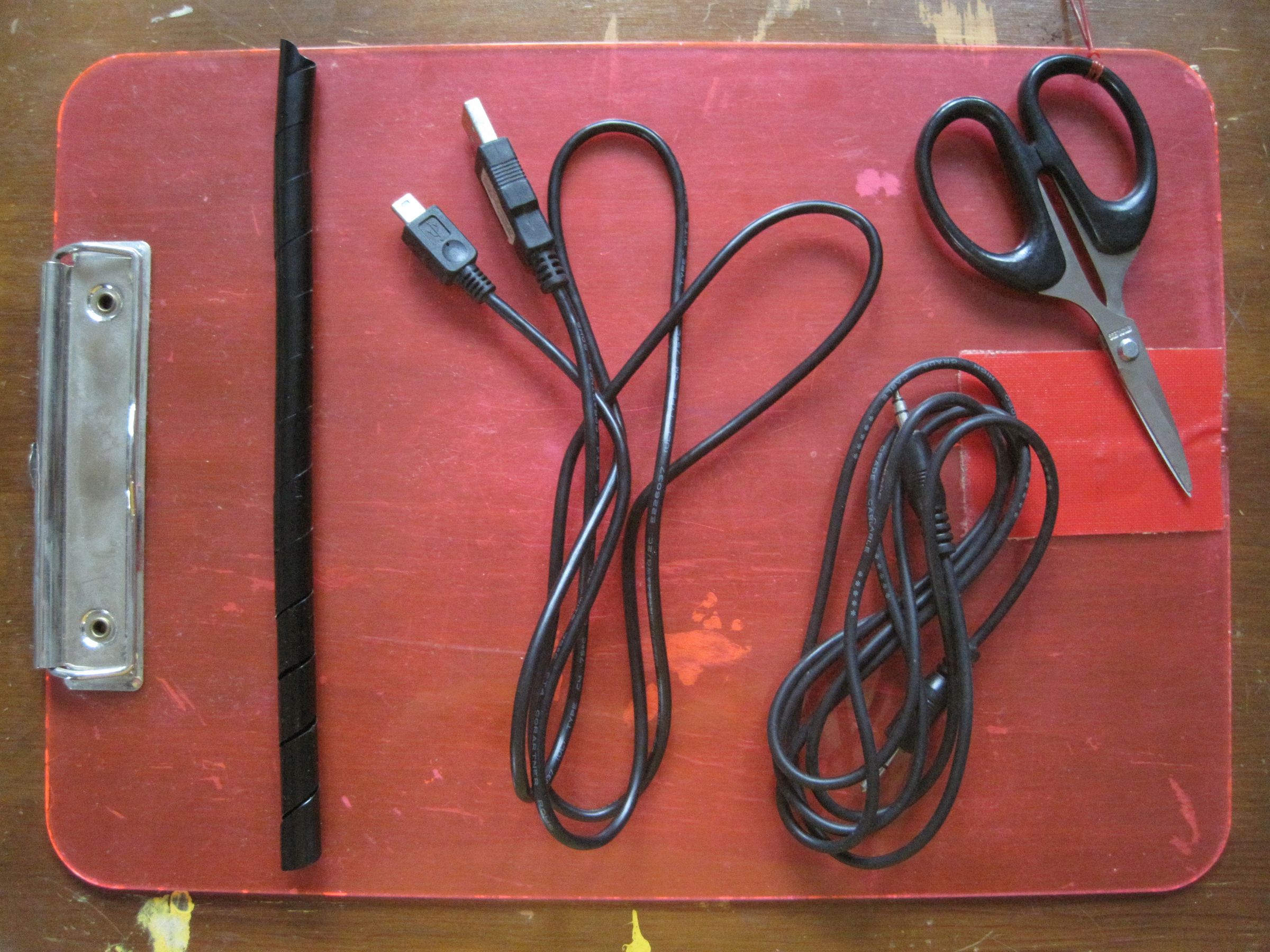 Office Cable Binder From Straw - Instructables