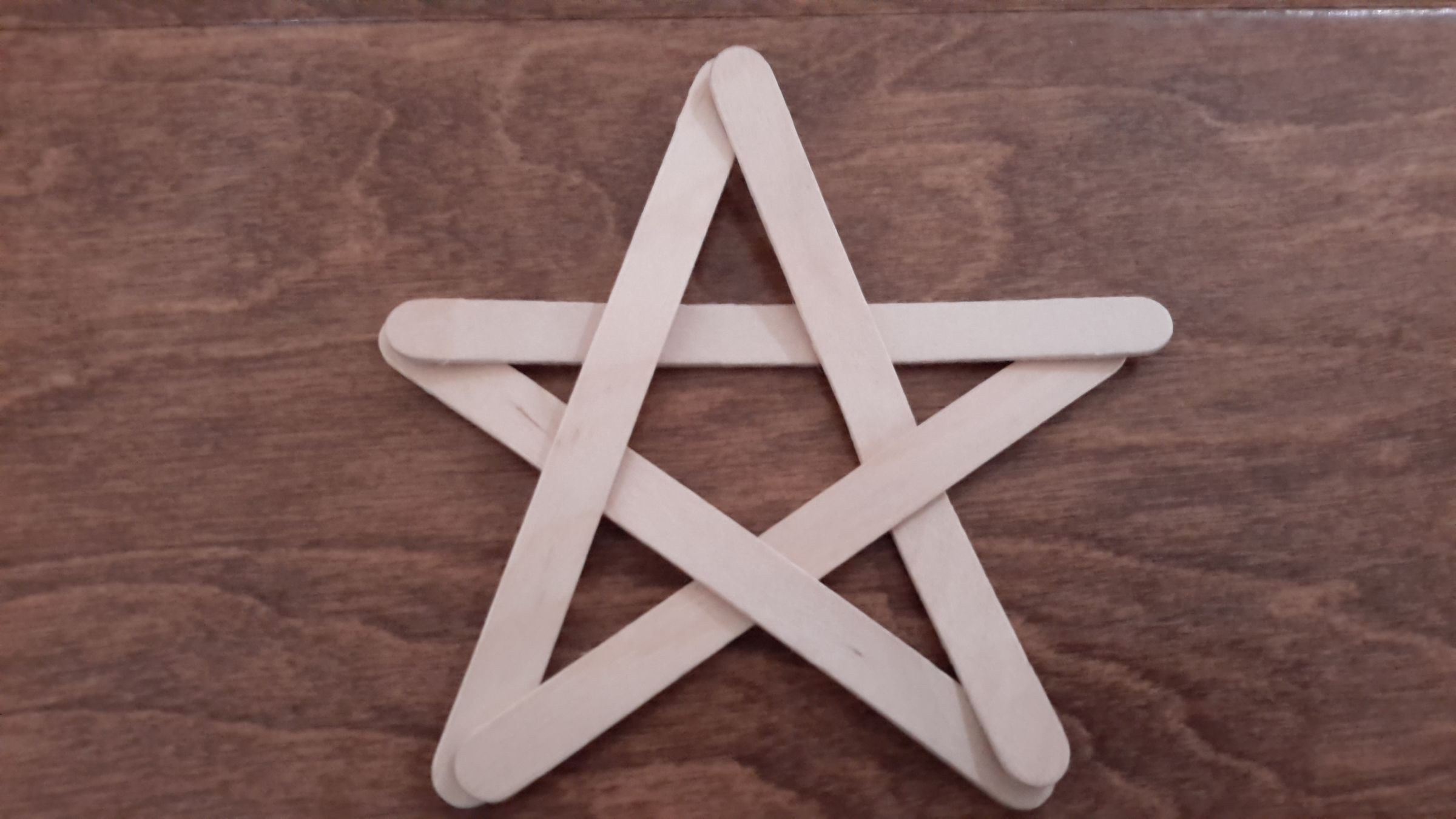 Popsicle Stick Star - Instructables