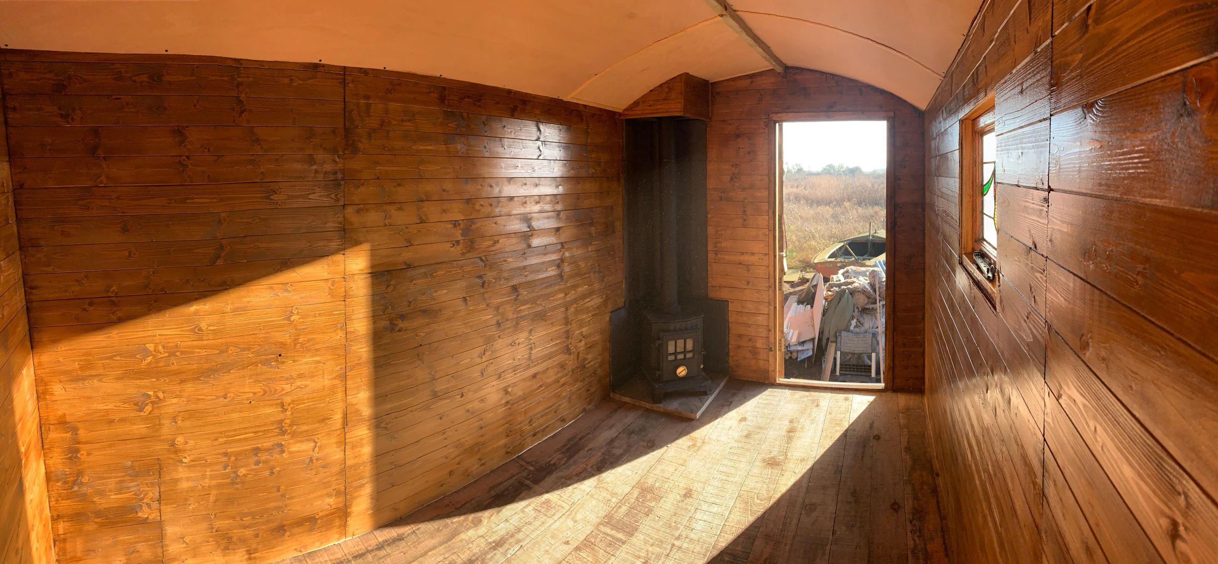 Self Build Shepherds Hut. Step by Step With Photos. Off Grid Living ...