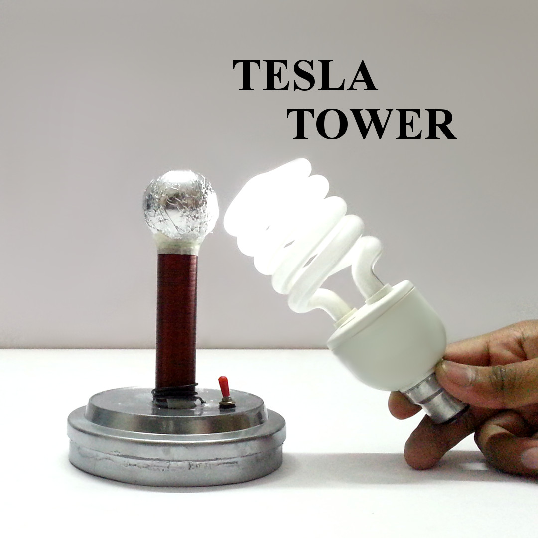 How to Make a Mini Tesla Tower : 7 Steps (with Pictures) - Instructables