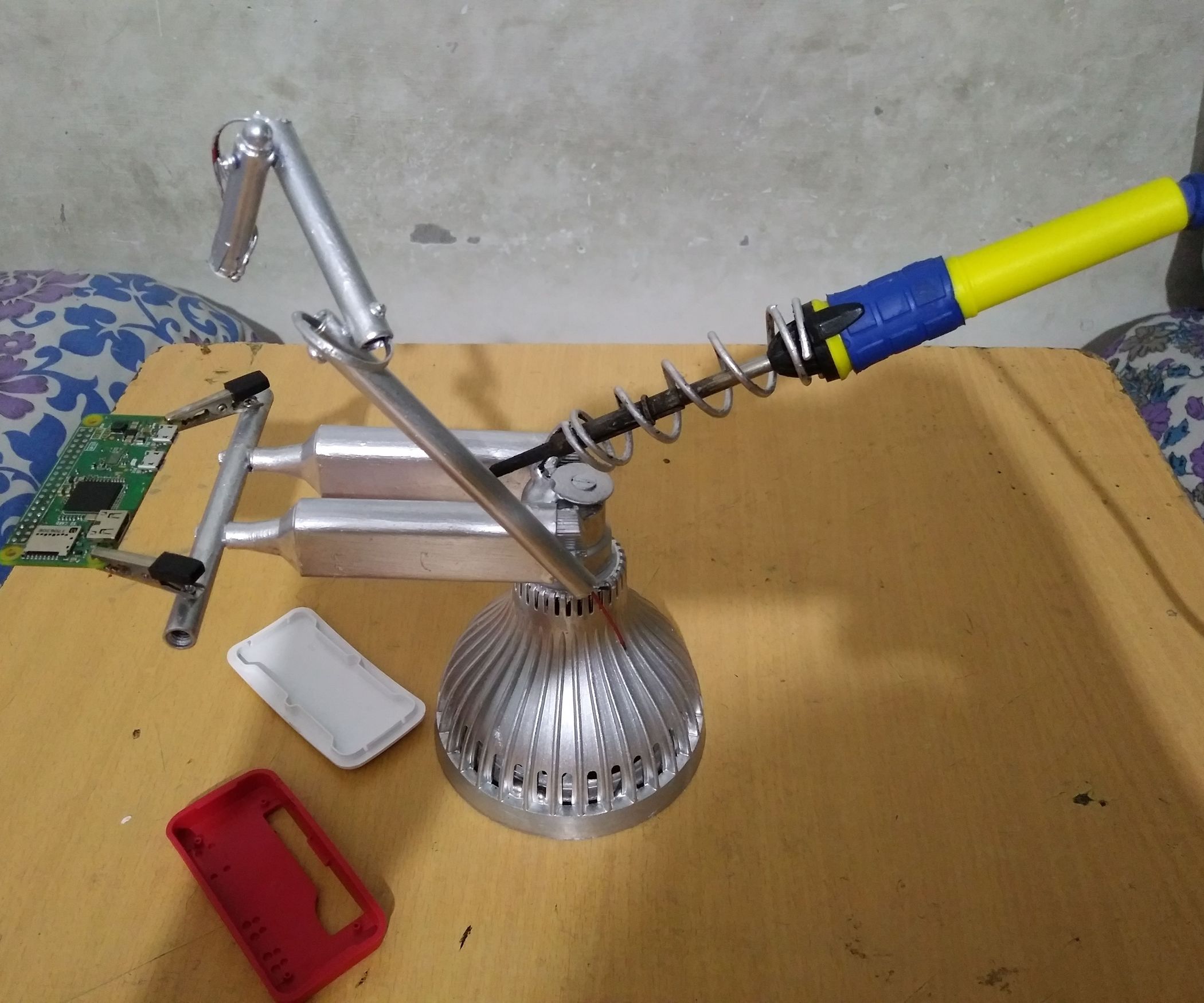 Trash to Treasure- Making Soldering Stand by 90% Old Materials : 5 ...
