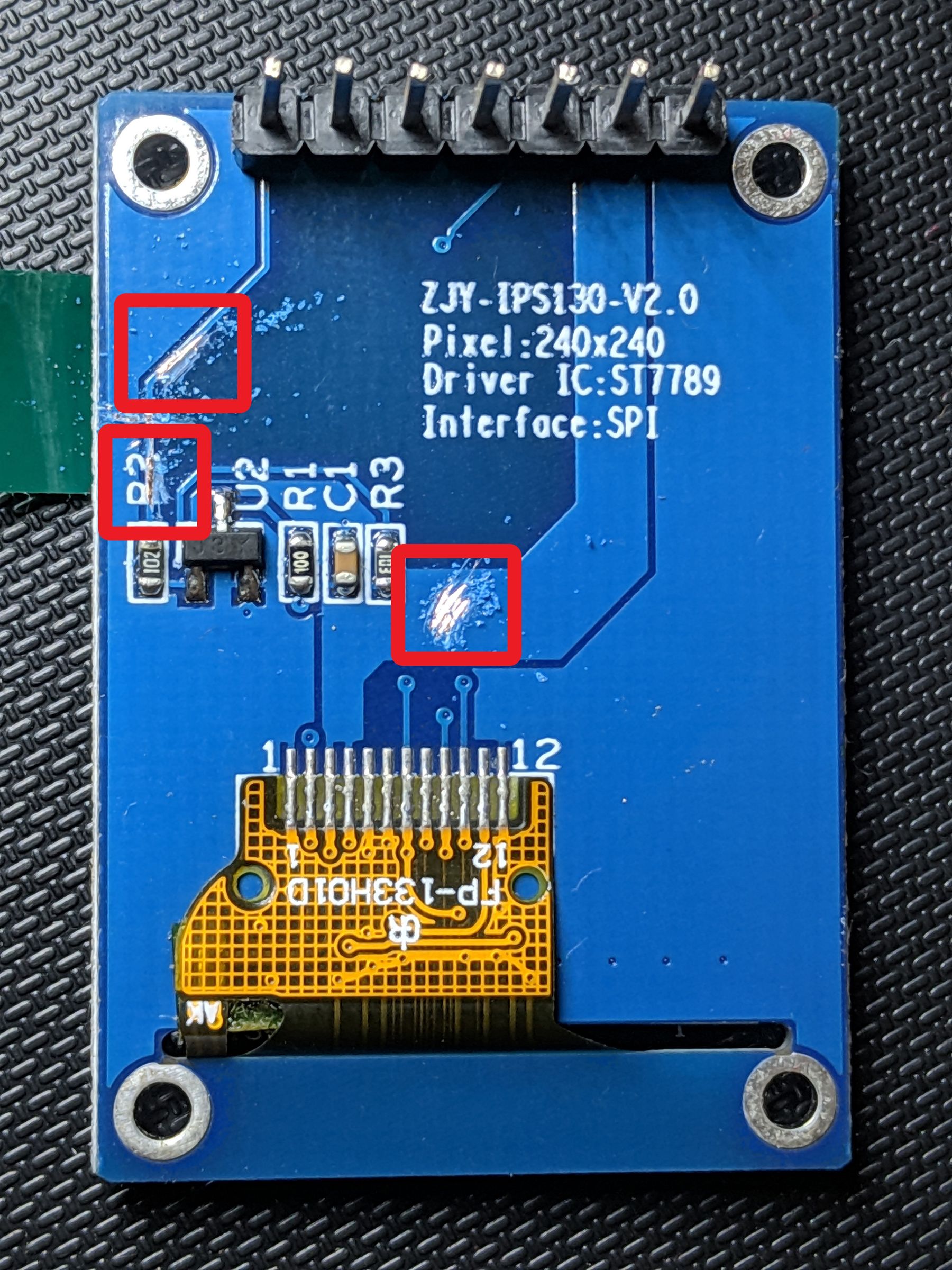 Adding CS Pin to ST7789 1.3" IPS LCD : 5 Steps - Instructables