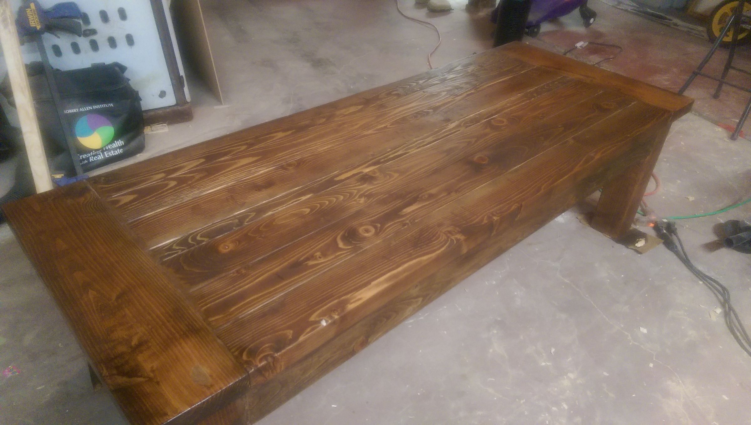 Beautiful Inexpensive Rustic Coffee Table : 16 Steps (with Pictures ...
