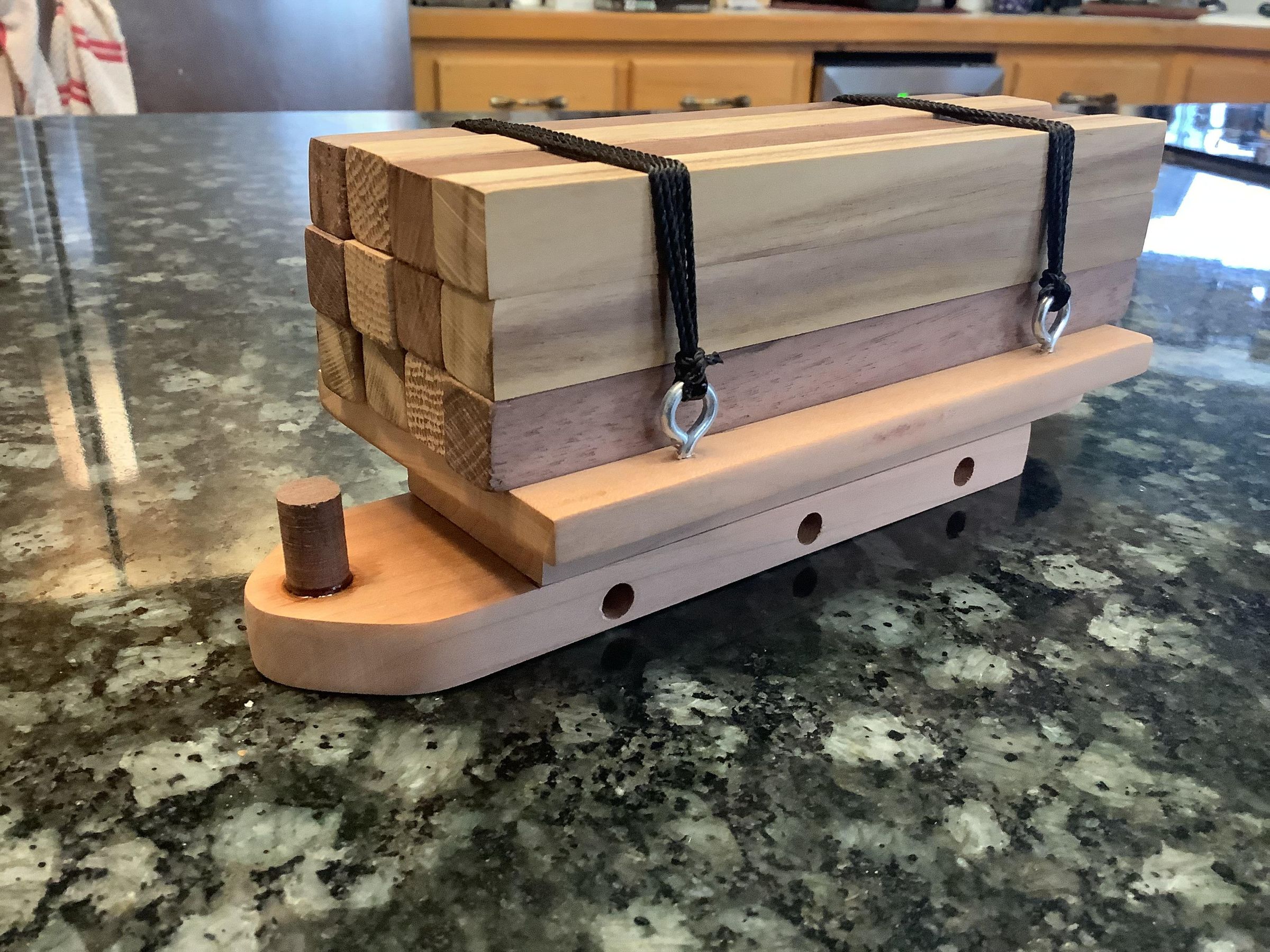 Miniature Wooden Train - 7 Car Set : 10 Steps (with Pictures ...