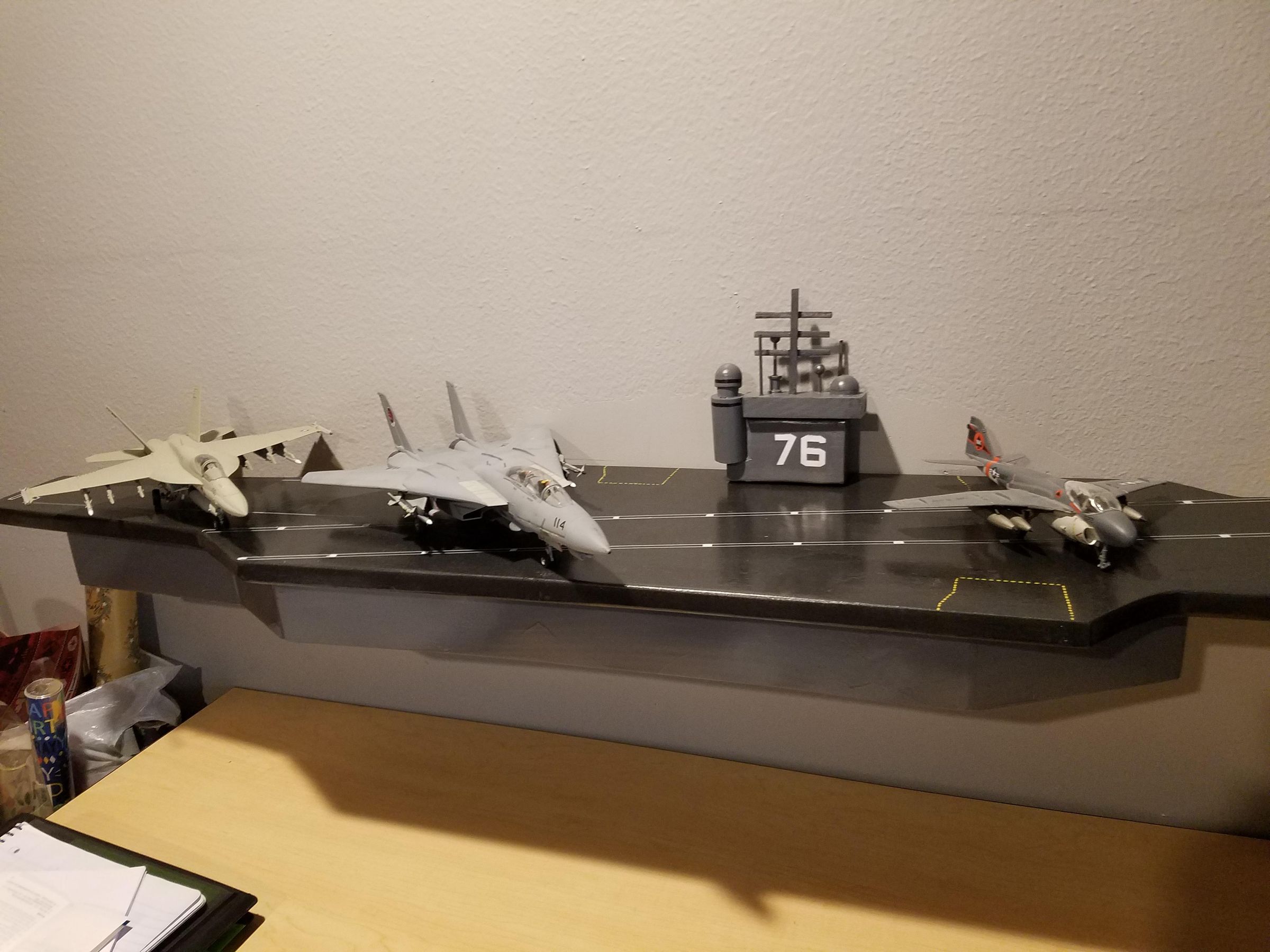 Aircraft Carrier Shelf : 8 Steps (with Pictures) - Instructables