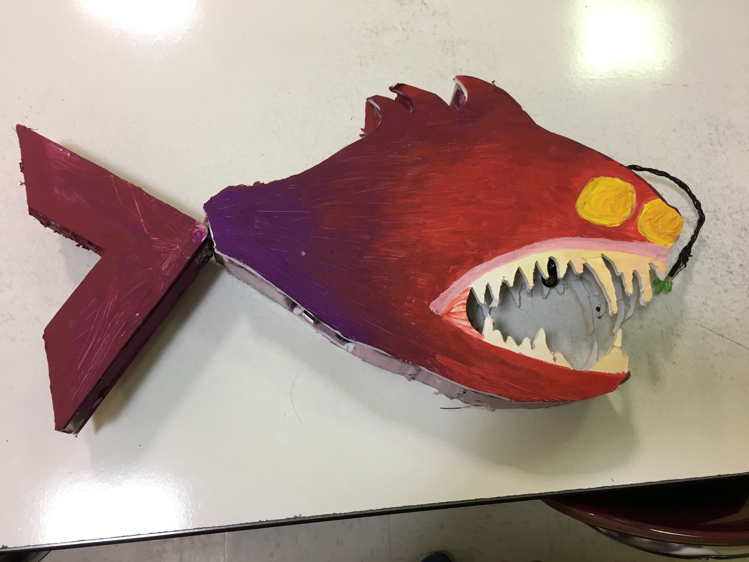 Fish With Light On Head Finding Nemo