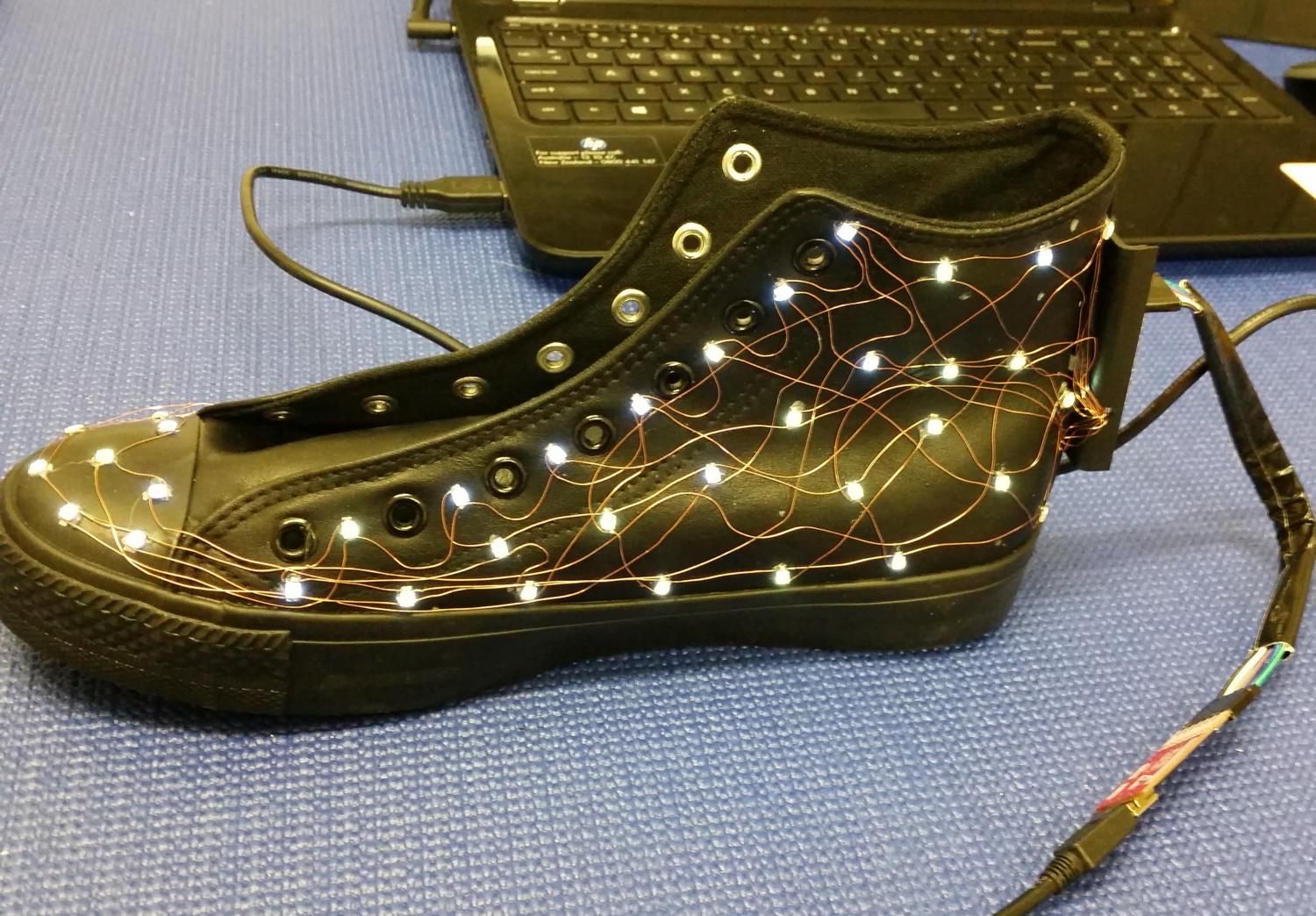 Interactive LED Shoes - Arduino : 8 Steps (with Pictures) - Instructables