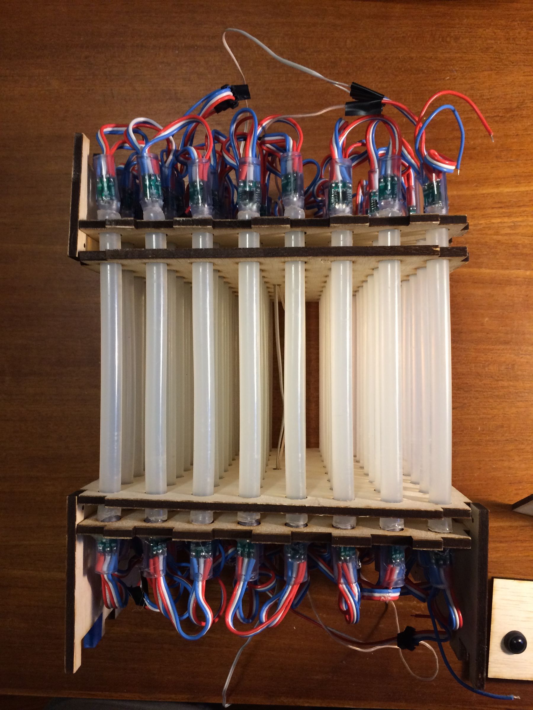 "Fiber Optic" LED Matrix : 9 Steps (with Pictures) - Instructables