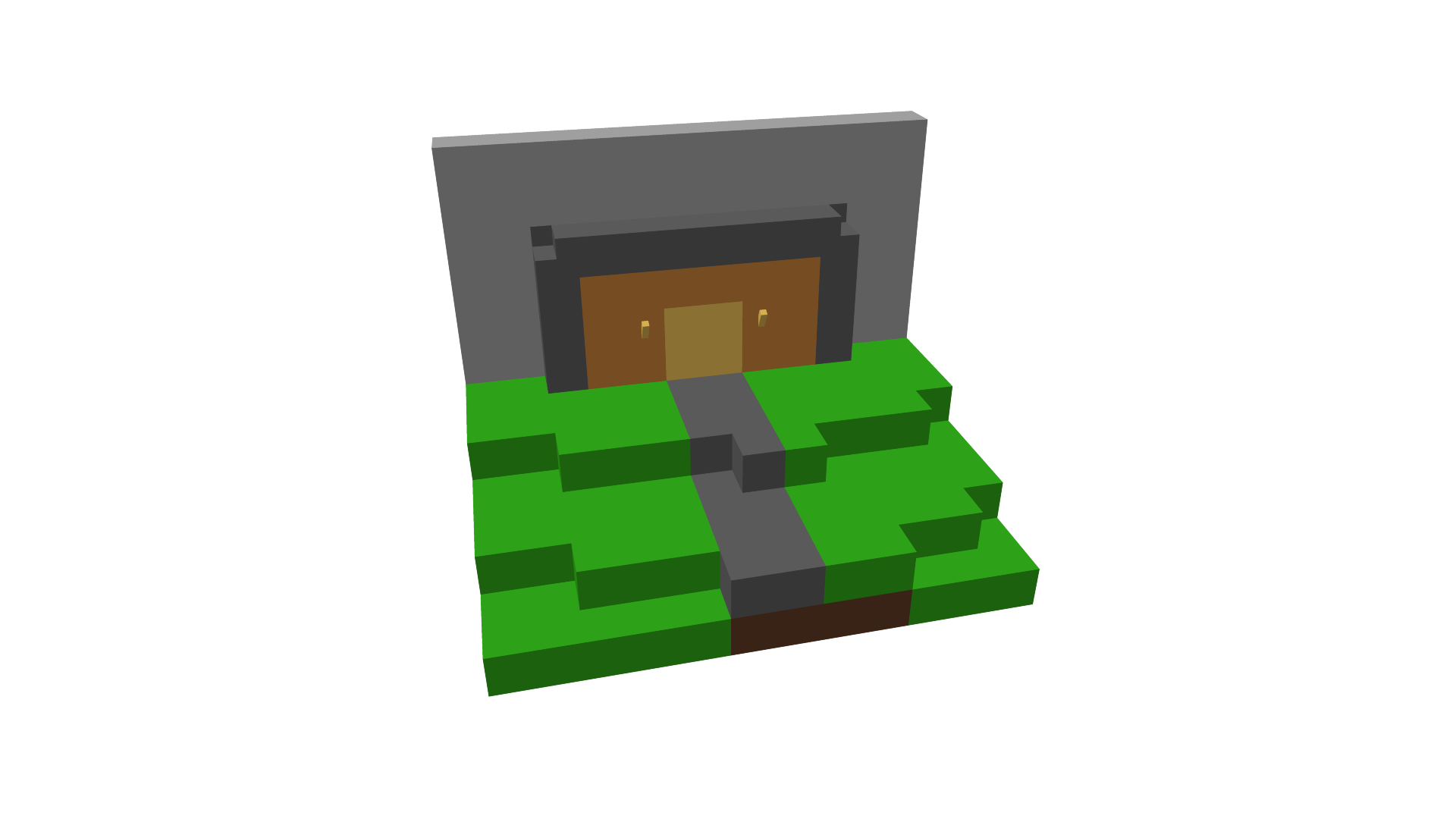 Minecraft Landscape Book Holder : 3 Steps - Instructables