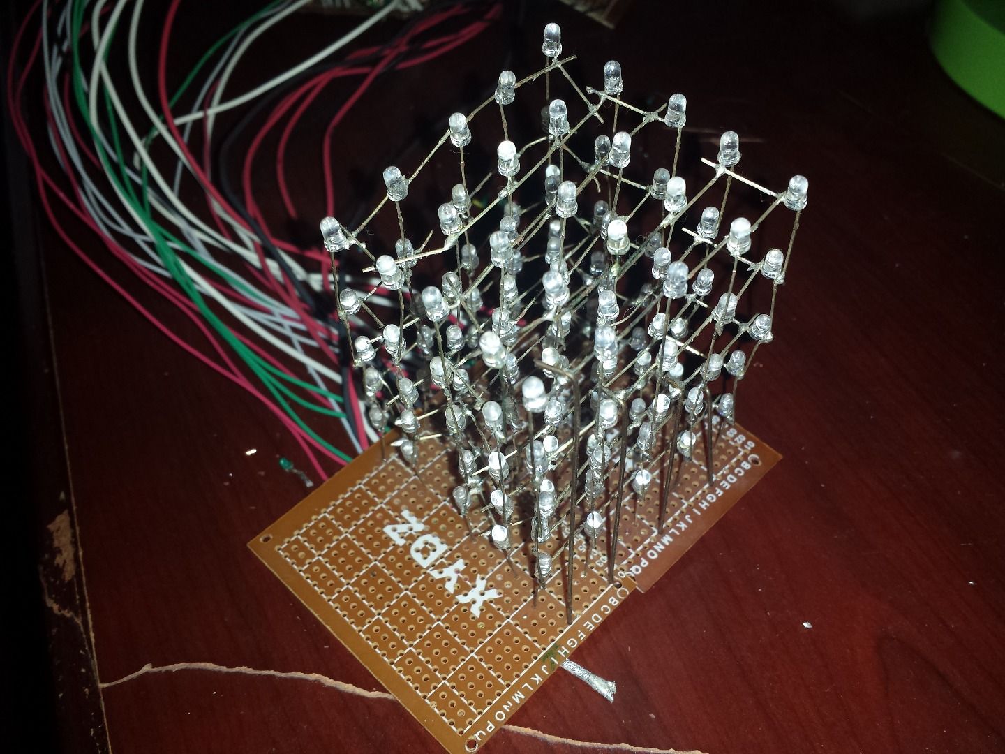 5 X 5 X 5 Leds Cube 74hc595 X 4 : 5 Steps - Instructables