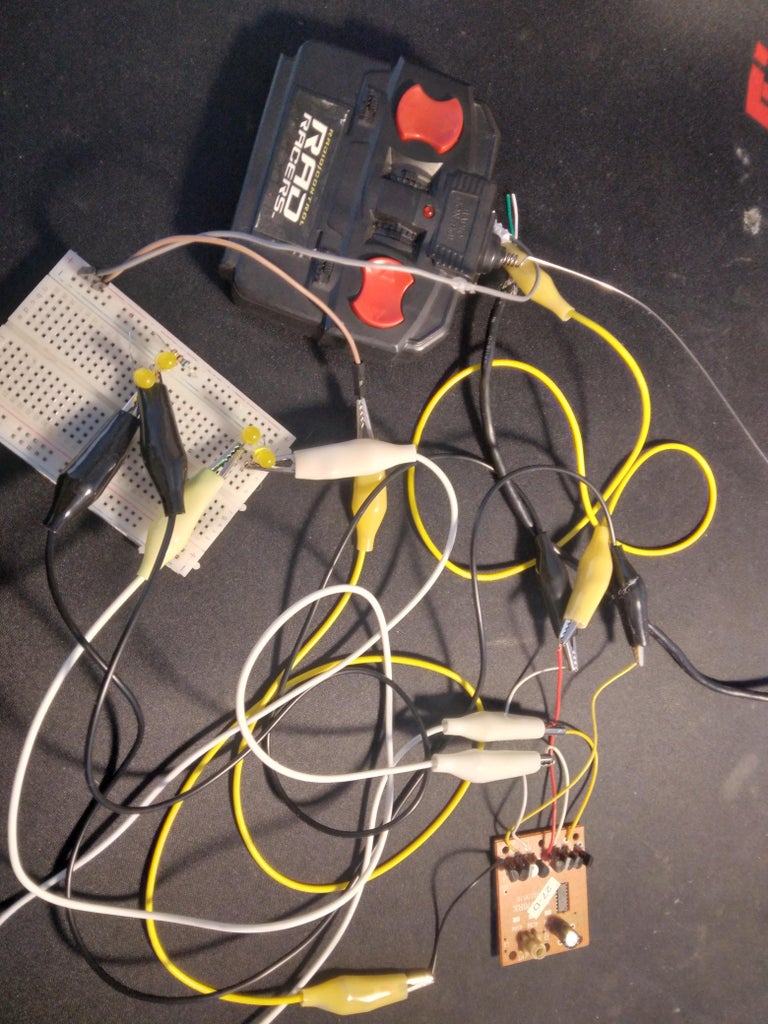 Controling LEDs With Old Car Remote - Instructables Controling LEDs With Old Car Remote - Instructables