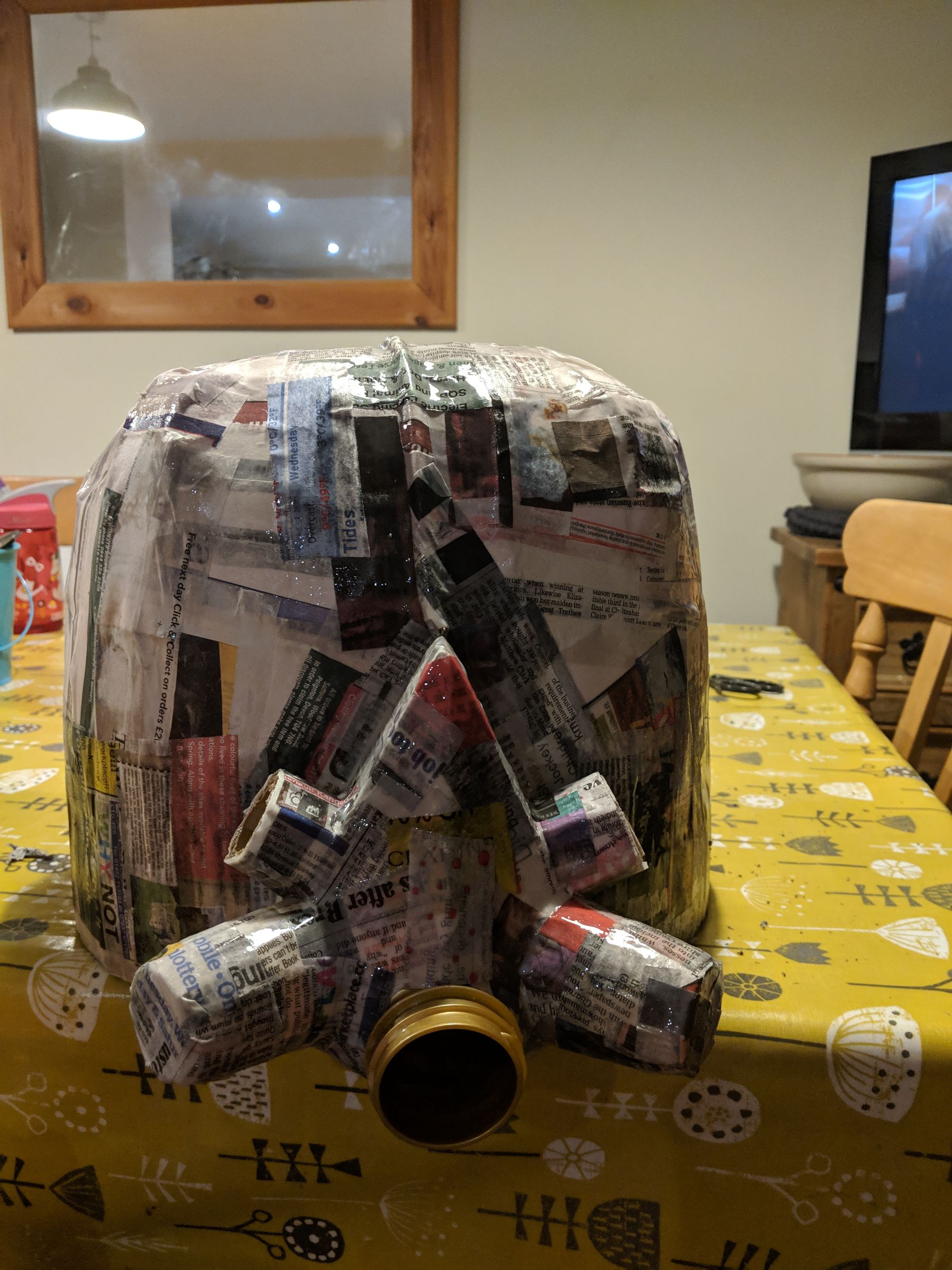 Recycled Power Armour Helmet : 19 Steps - Instructables