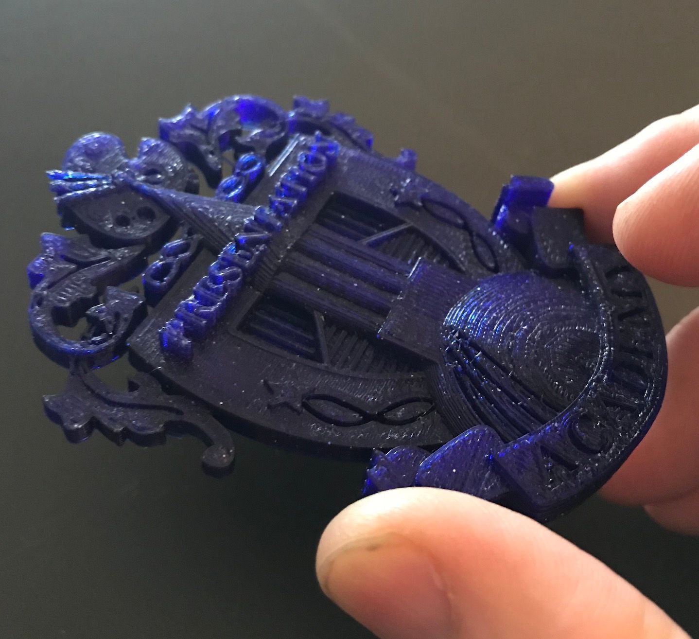 3D PRESENTATION Academy NAHS Club Crest : 7 Steps - Instructables