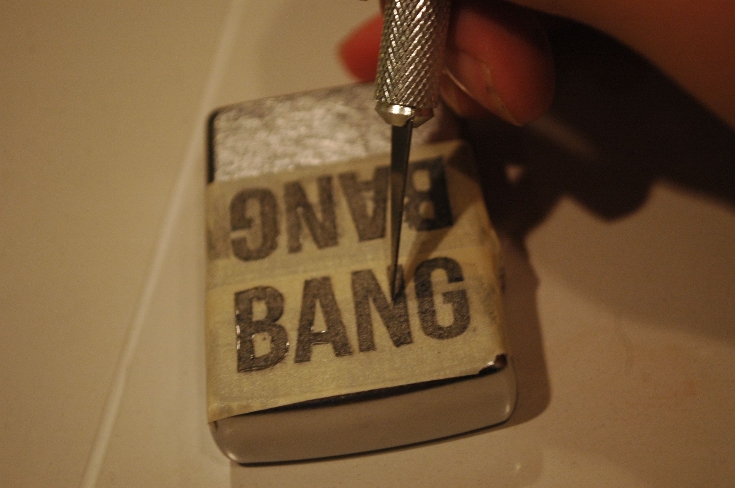 Hand Engraving Zippo Lighter : 8 Steps (with Pictures) - Instructables