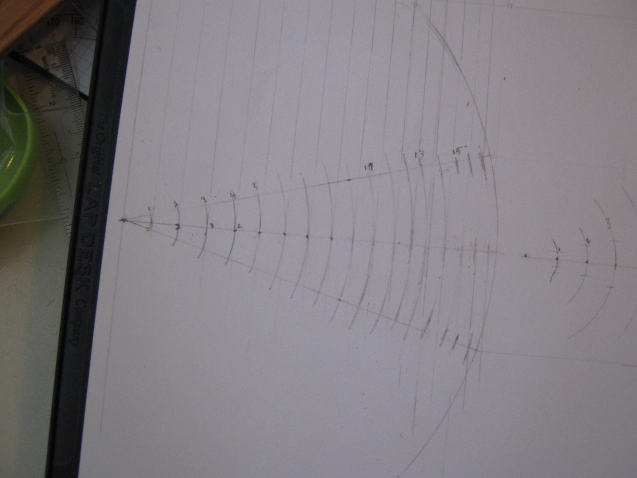 "Compound" Parabolic Solar Cooker, Make a Template With Technical ...