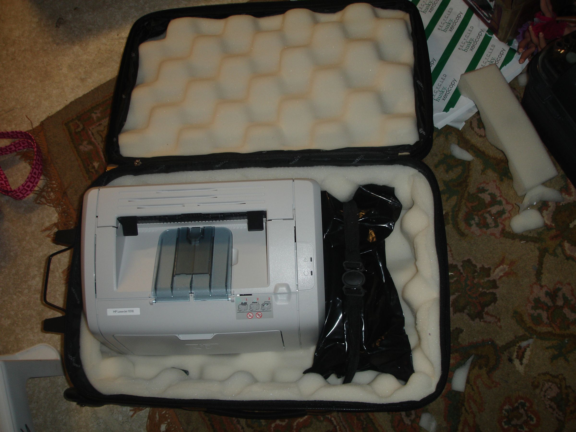 Laser Printer Carrying Case Home Made : 4 Steps - Instructables