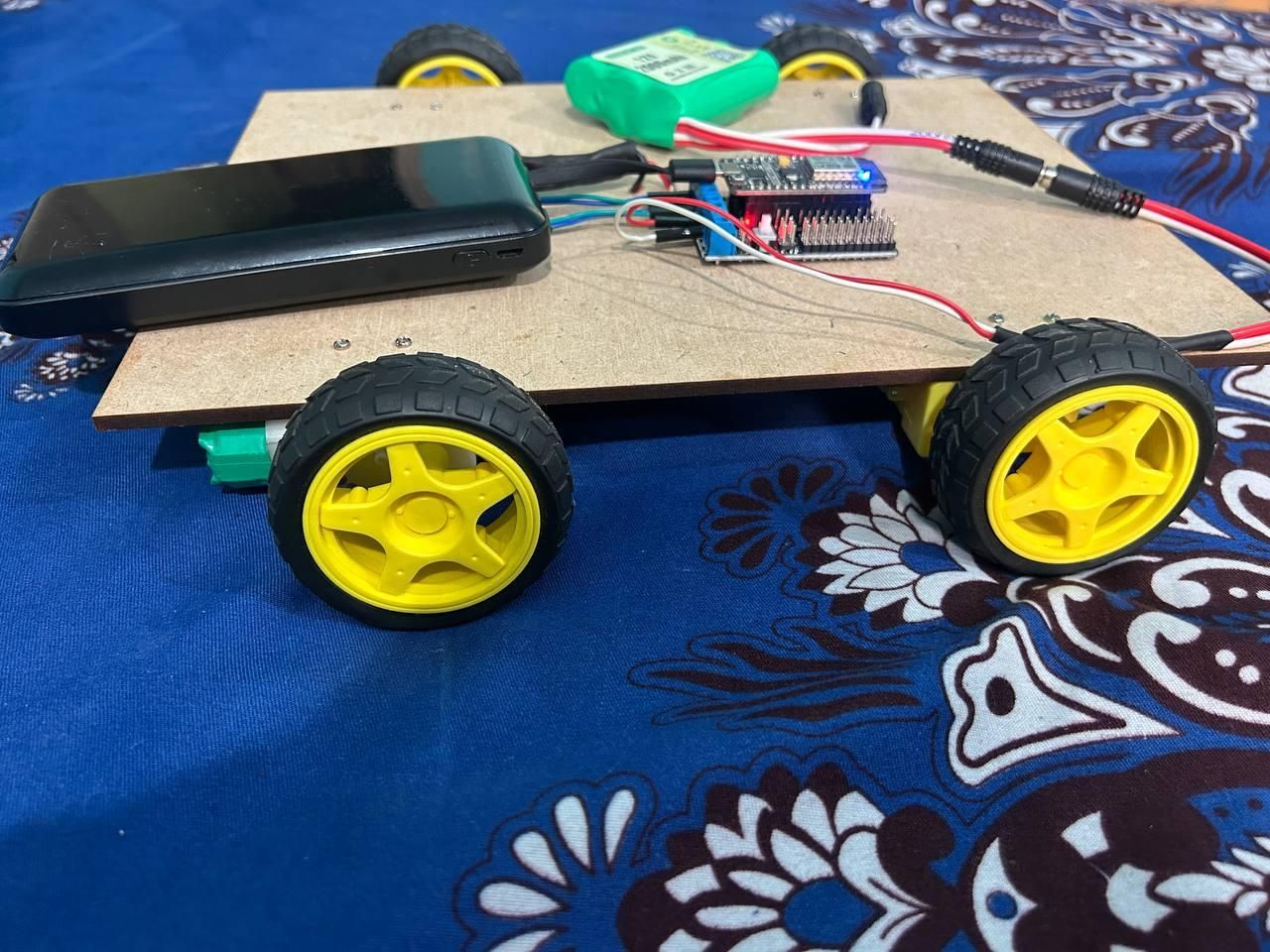 WiFi Controlled Smart Car Using NodeMCU (ESP8266) and ESP 12E Motor Driver Shield : 5 Steps ...
