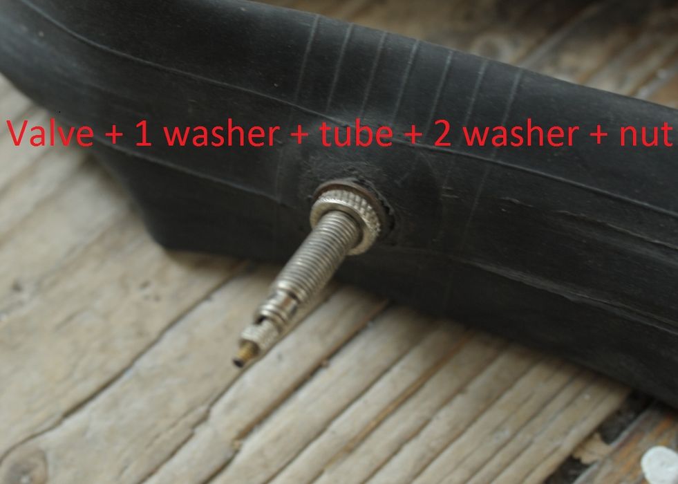 How to Fix a Detached Valve From the Inner Tube : 5 Steps (with ...