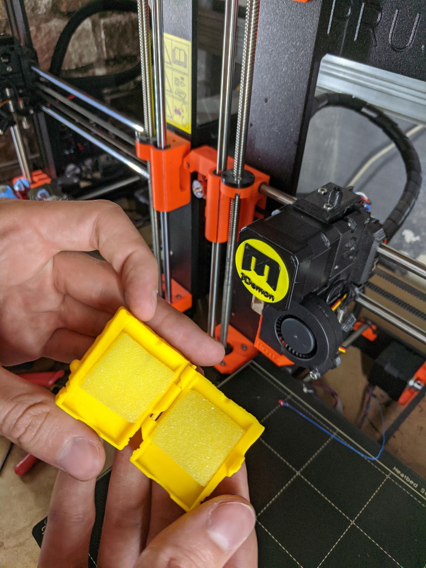 SpongeBob Filament Dust Filter : 10 Steps (with Pictures) - Instructables