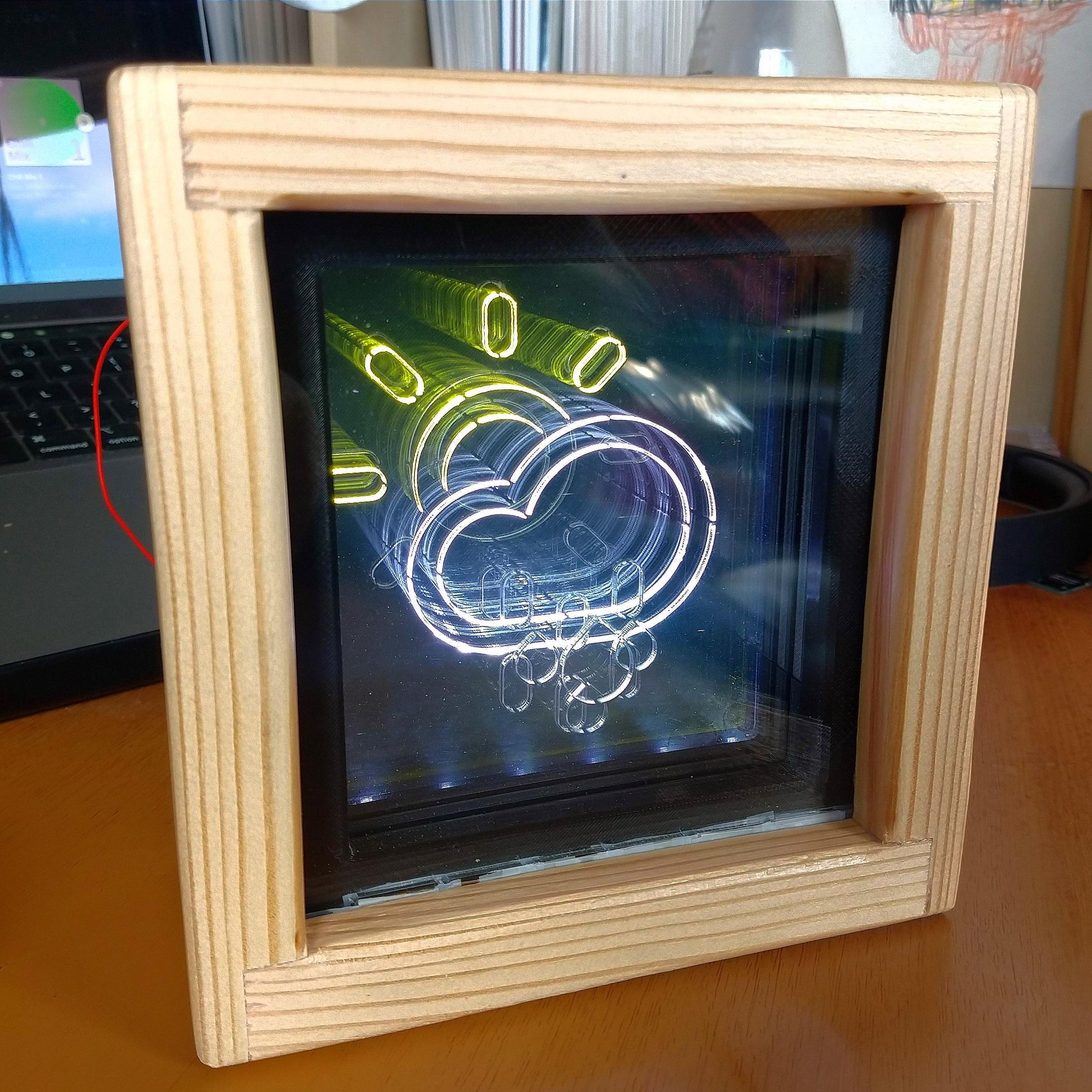 WeatherCube, an Edge-lit 6 Day Weather Forecast : 7 Steps (with Pictures) - Instructables