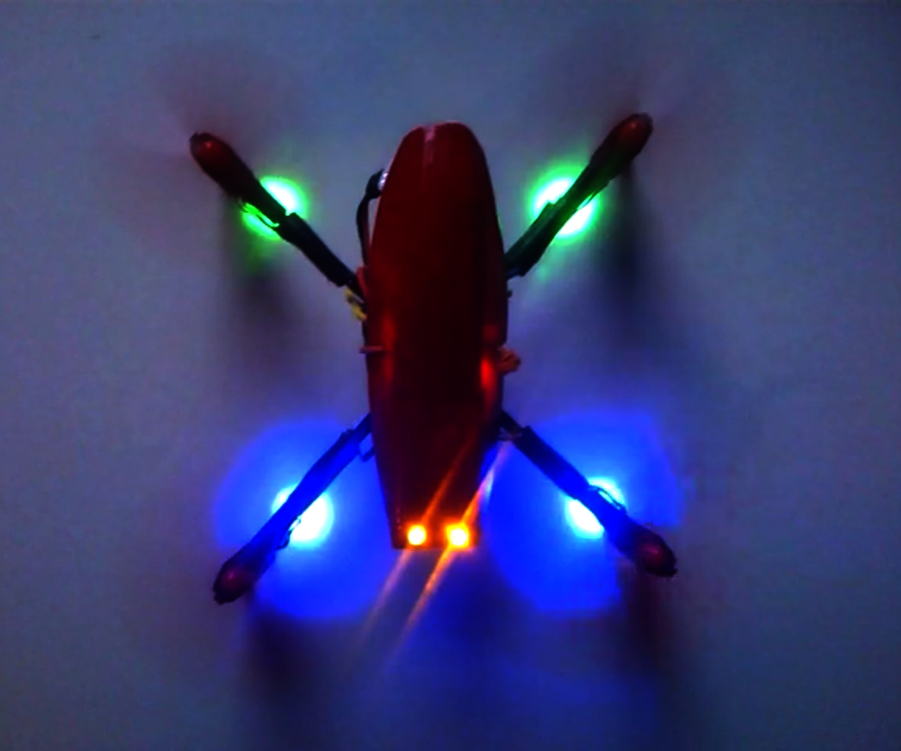 Cool Canopy With LEDs for V939, or Ladybird Drone : 4 Steps - Instructables
