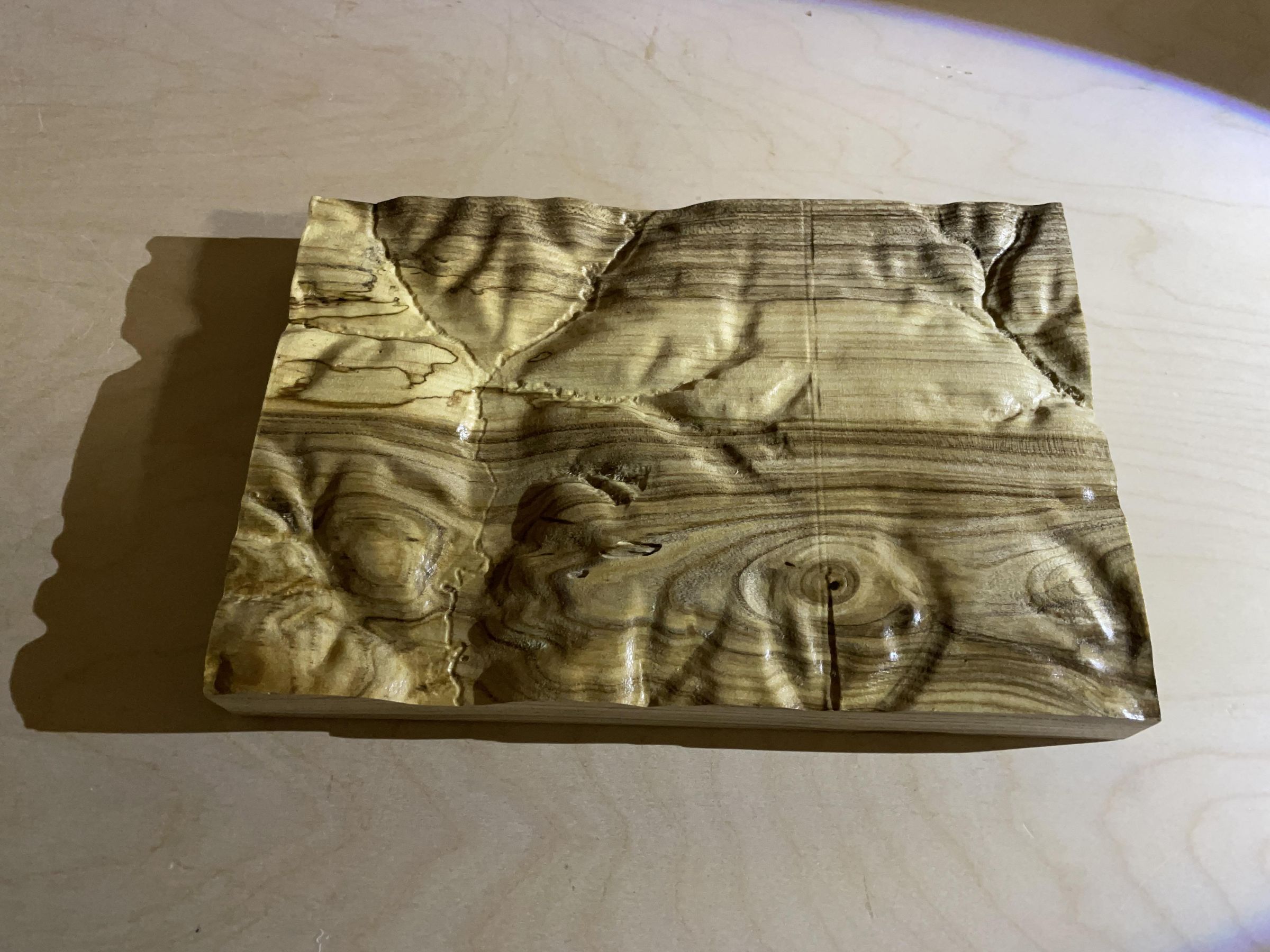 Topographic Surface Download and CNC Carving With Easel Pro Software ...