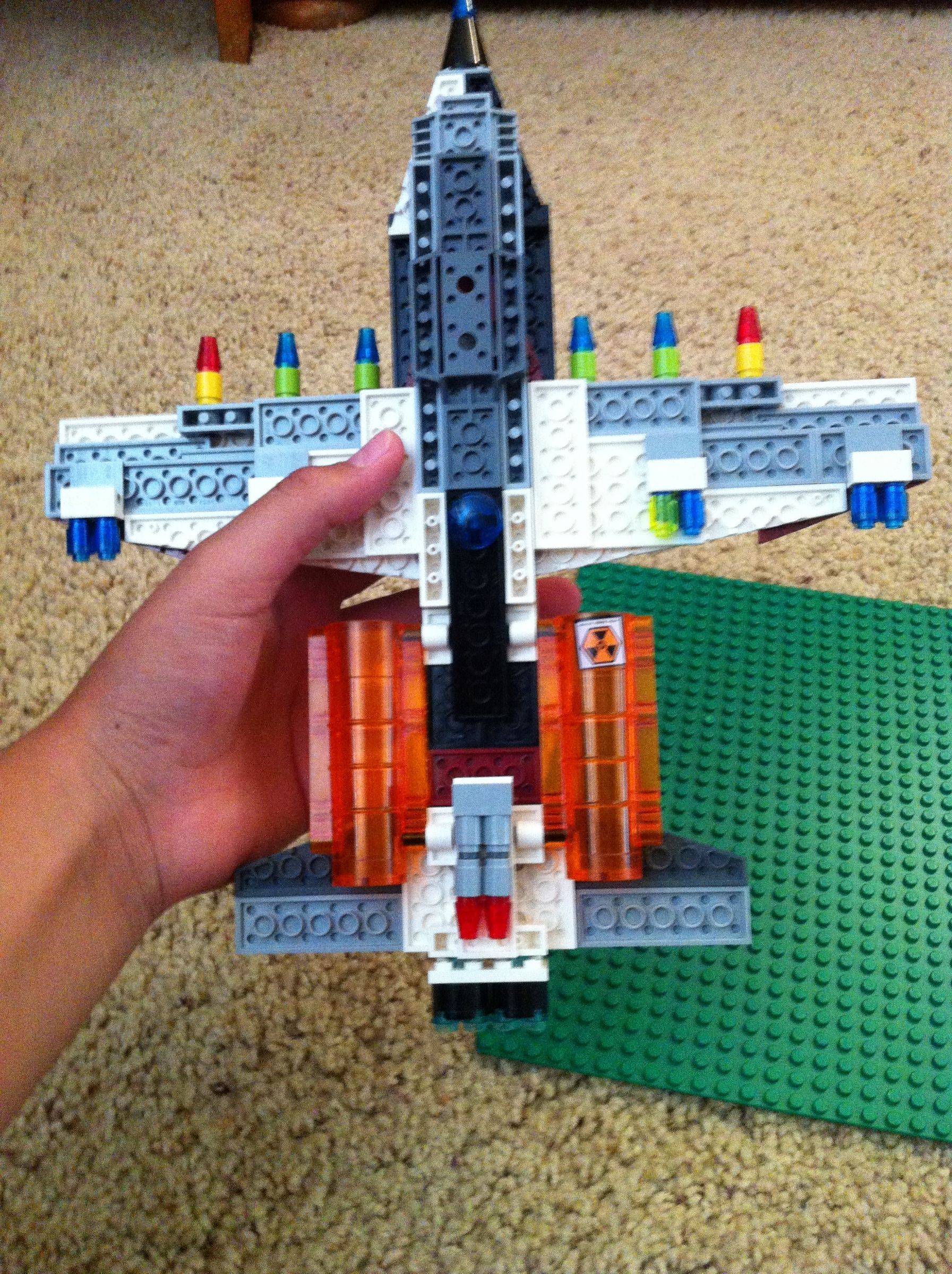 How To- My Lego Jet Fighter : 7 Steps - Instructables
