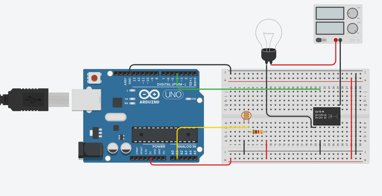 Arduino Light Intensity Lamp : 5 Steps - Instructables