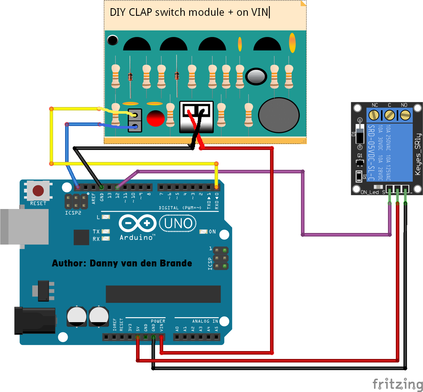 Arduino - CLAP SWITCH - SOUND CONTROL SWITCH - Instructables
