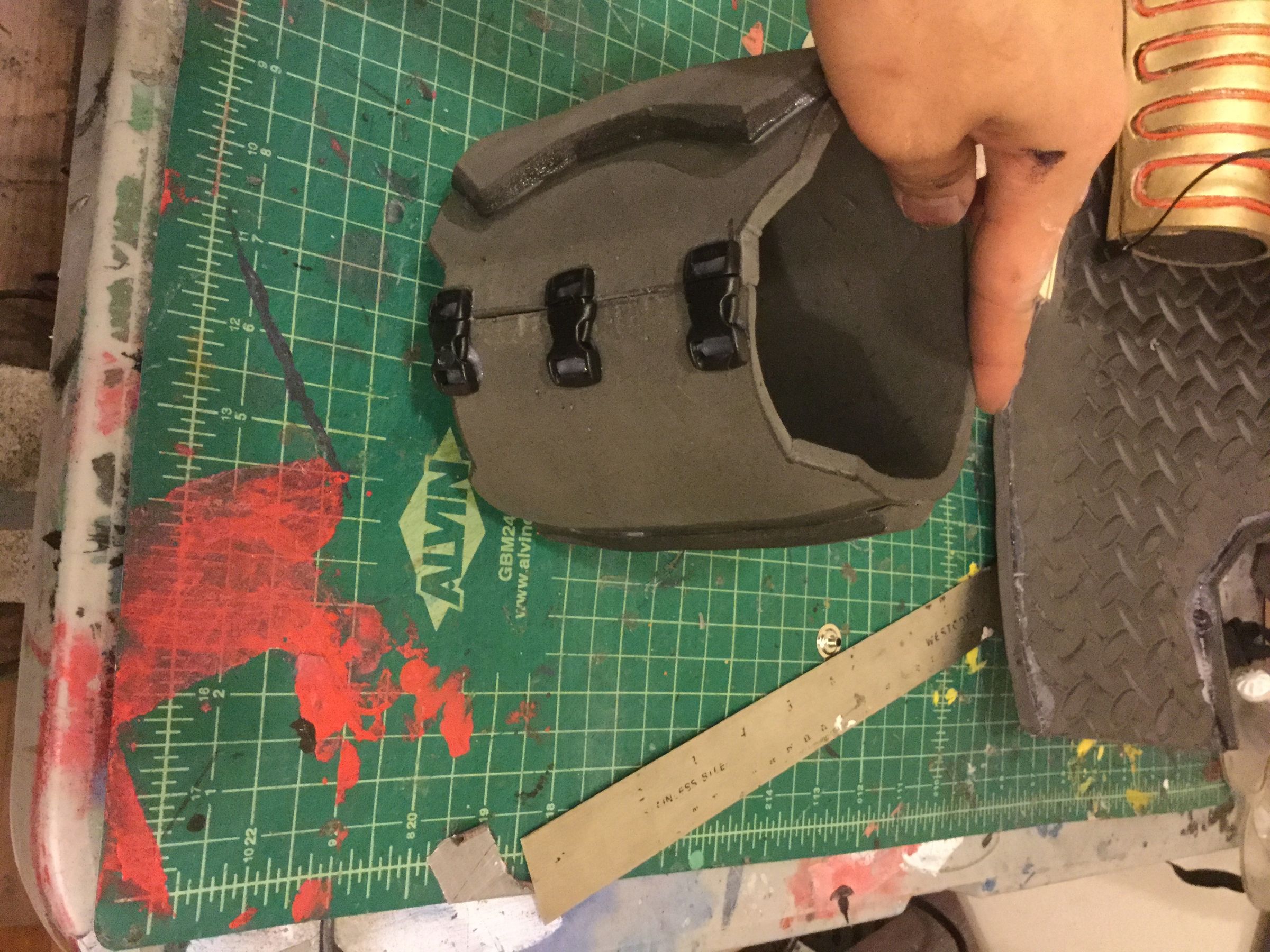 How to Create a DC: "Azrael Batman" Costume : 14 Steps (with Pictures ...