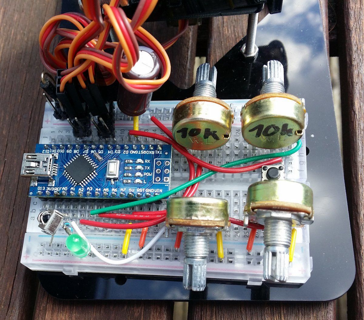 4 DOF Mechanical Arm Robot Controlled by Arduino : 7 Steps - Instructables