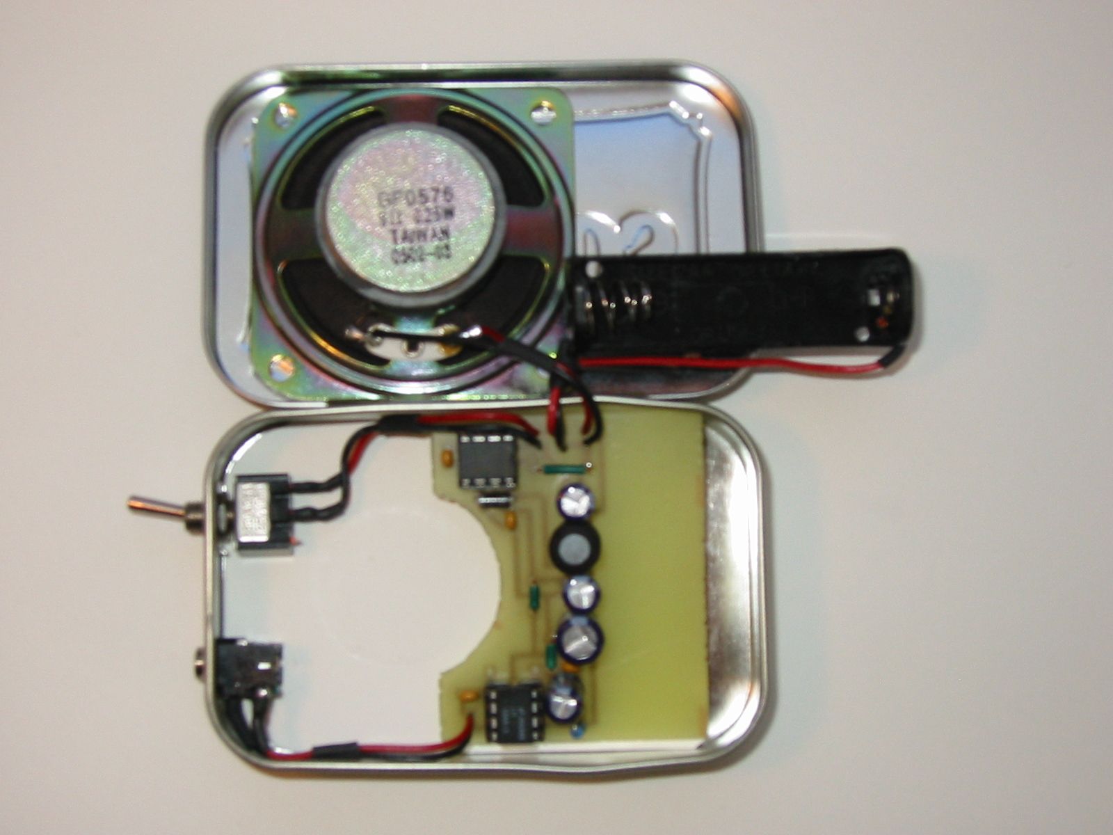 Altoids Tin Speaker : 15 Steps - Instructables