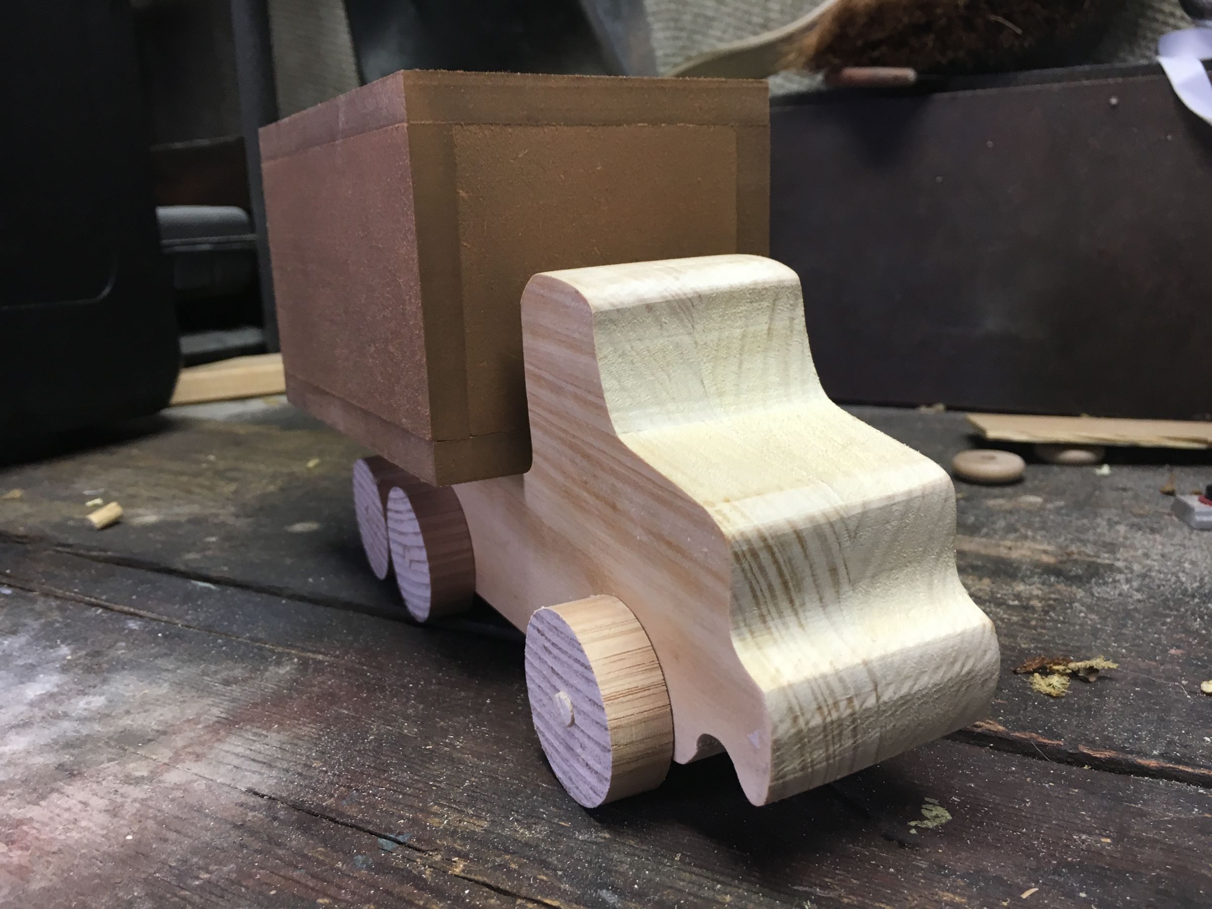 How to Make a Wooden Toy Truck : 7 Steps (with Pictures) - Instructables