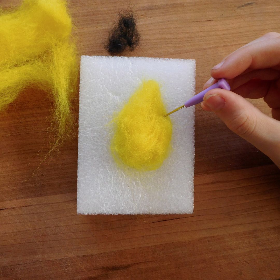 Needle Felted Peep : 5 Steps (with Pictures) - Instructables