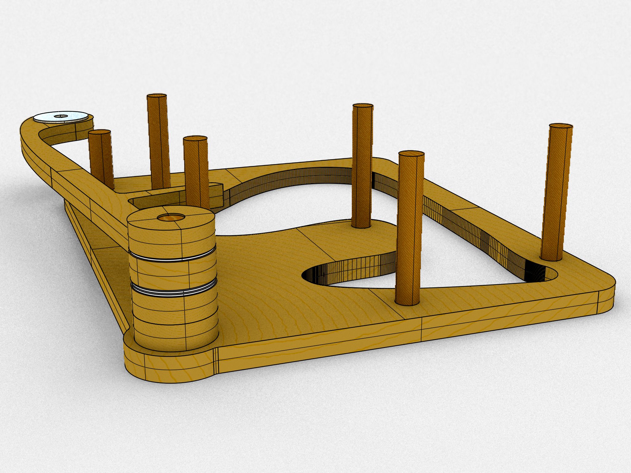 Galileo Wooden Escapement Mechanism : 22 Steps (with Pictures ...